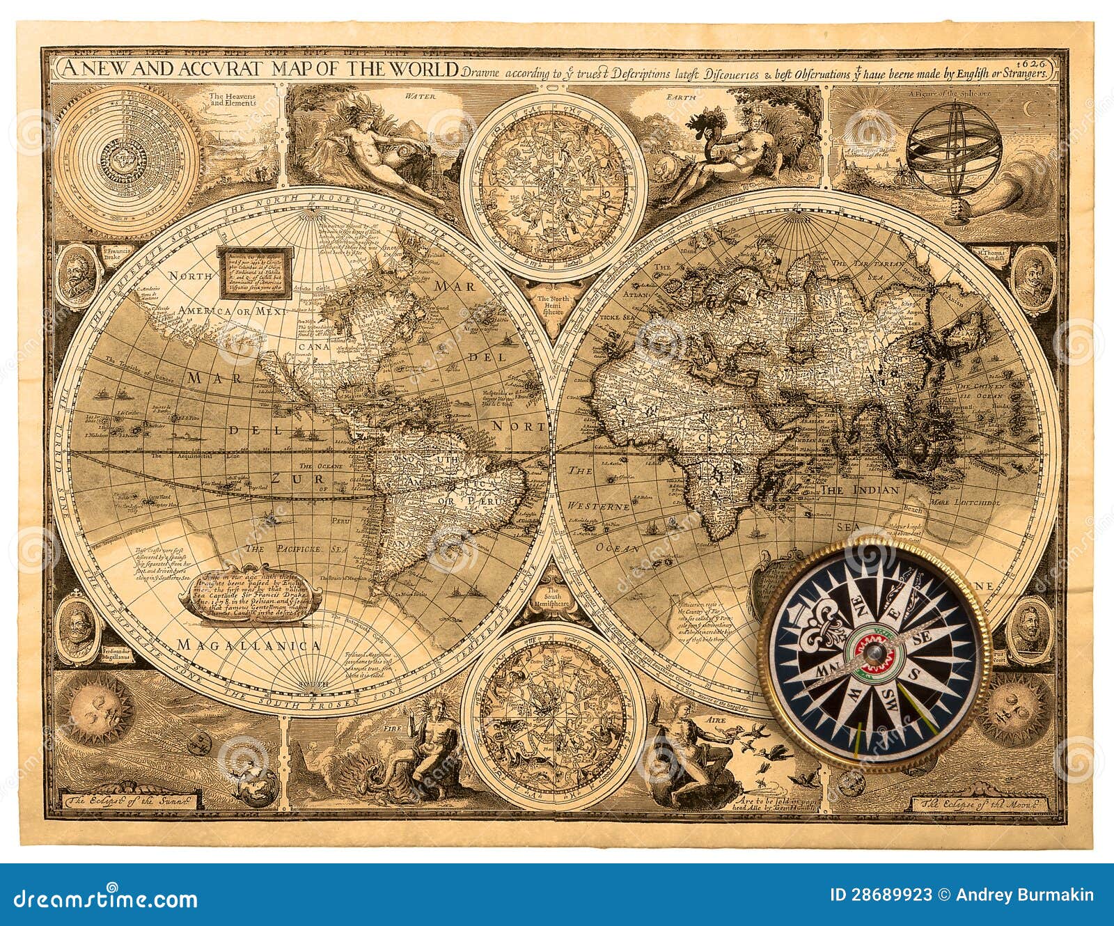 Old map (1626) stock image. Image of historic, manuscript - 28689923