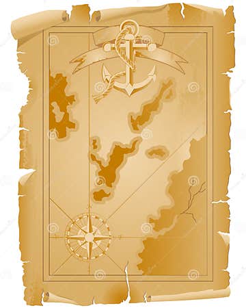 Old map stock vector. Illustration of geography, cartography - 18675480