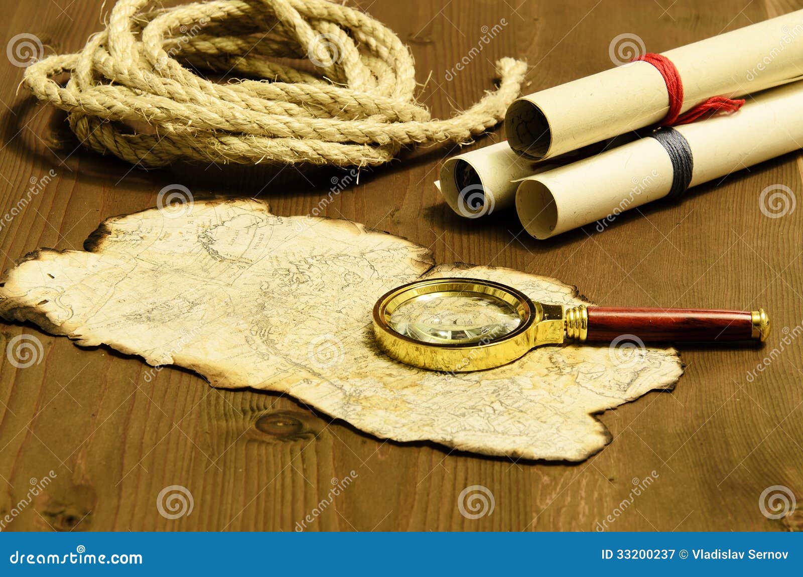 Old map with burnt edges stock image. Image of antique - 33200237