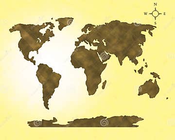 Old Map Digital Effect High Resolution Stock Illustration ...