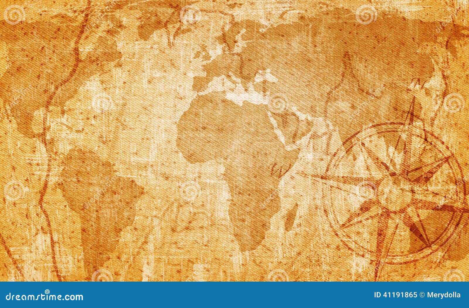 Old Pirate Map On Vintage Background Royalty-Free Stock Photography ...