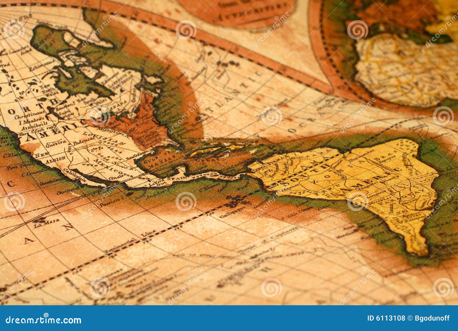 Old map of the world stock photo. Image of land, fashioned - 6113108