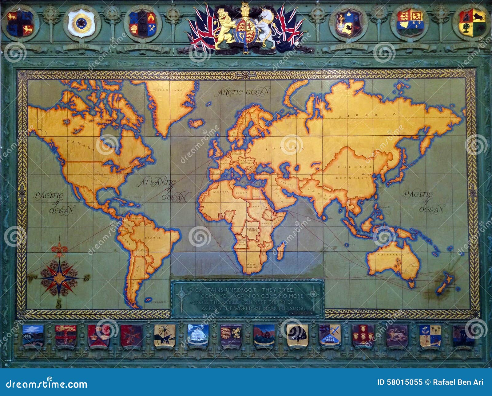 An Old Map of the World Background Editorial Image - Image of global ... An Old Map of the World Background Editorial Image - Image of global ...