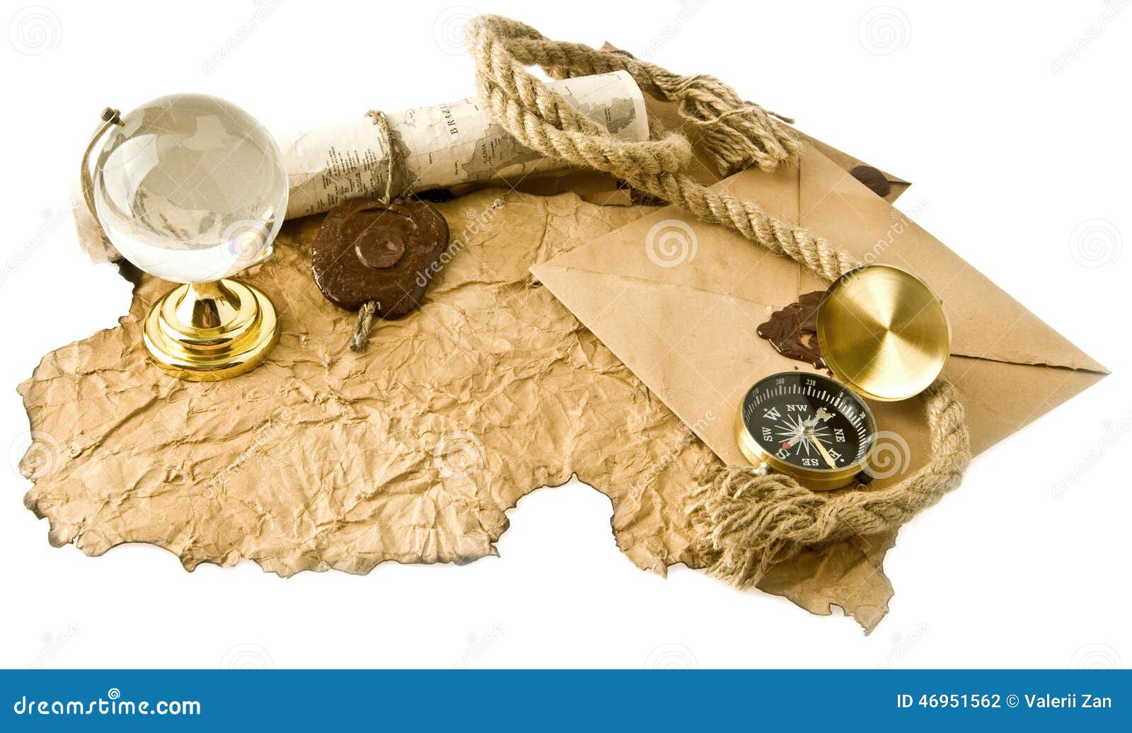 Maps And Compass Royalty-Free Stock Photo | CartoonDealer.com #71180211