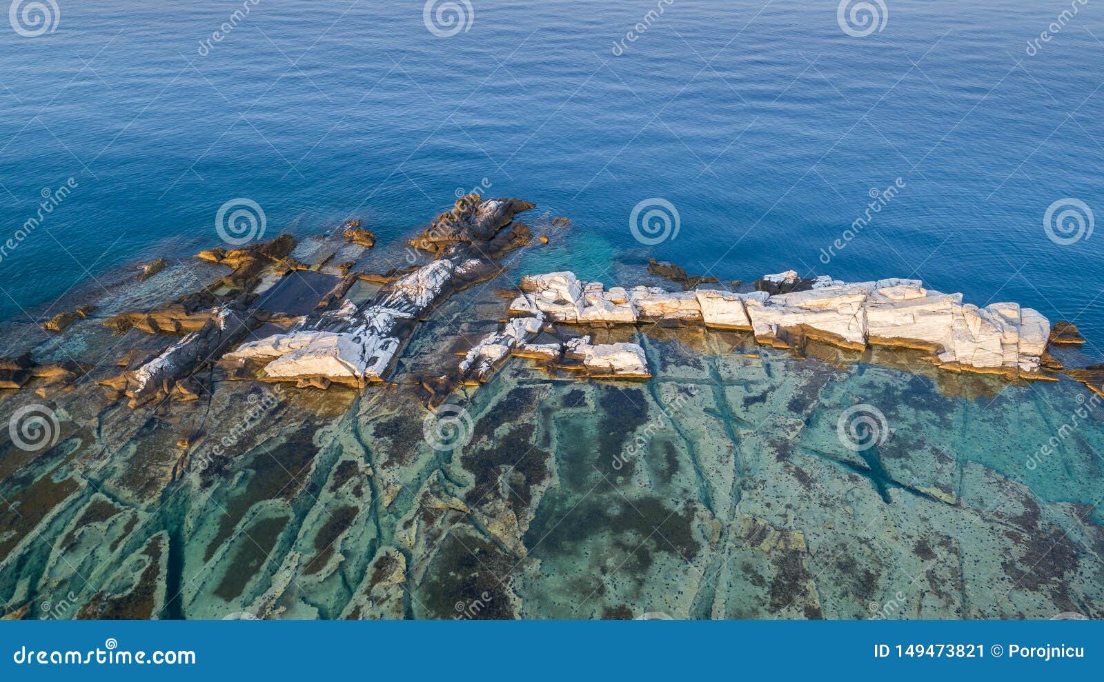 The Old Marble Quarry in Aliki, Greece Stock Image - Image of stone ...