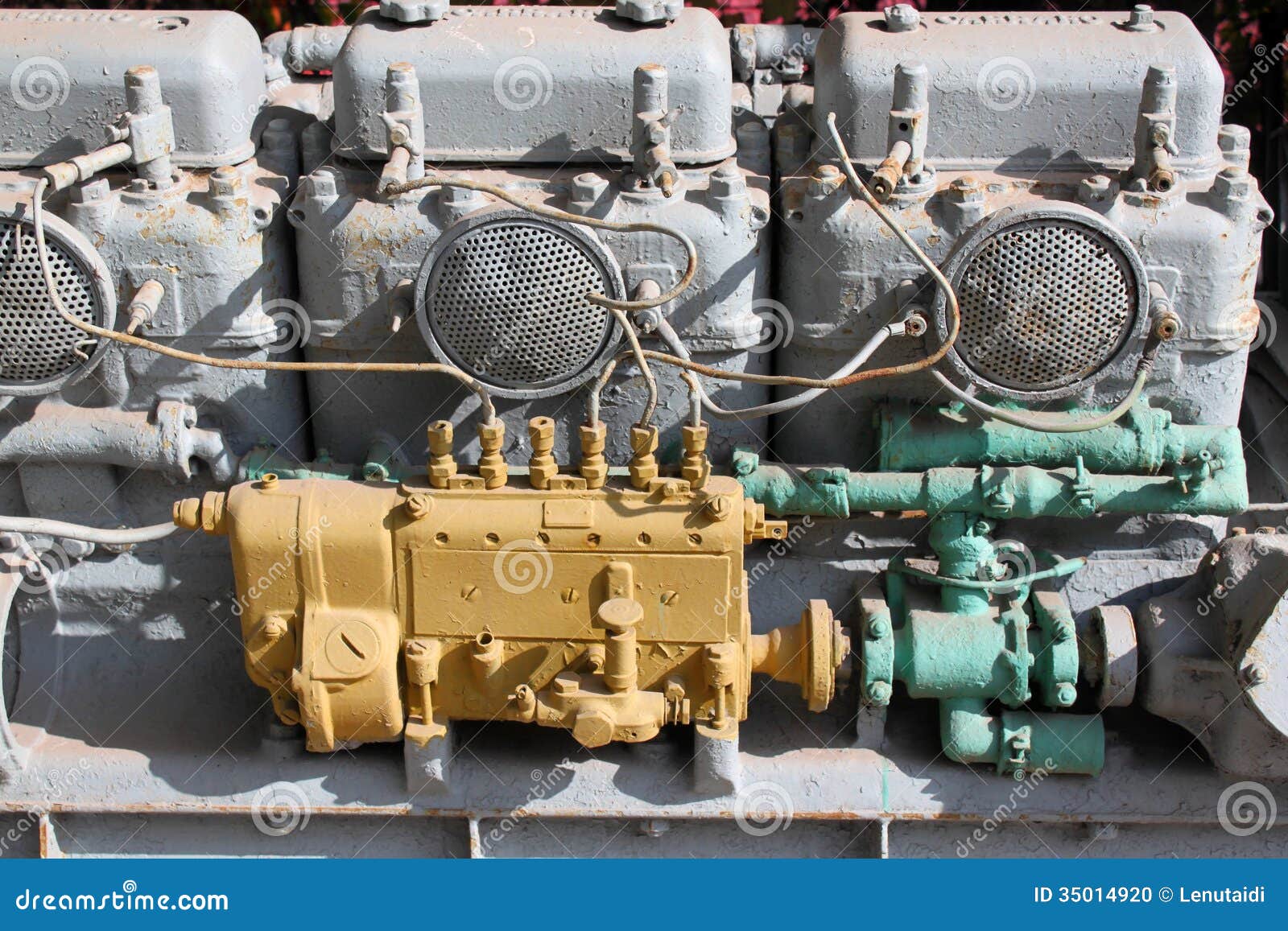 Old marine engine stock photo. Image of hydraulic, historical - 35014920