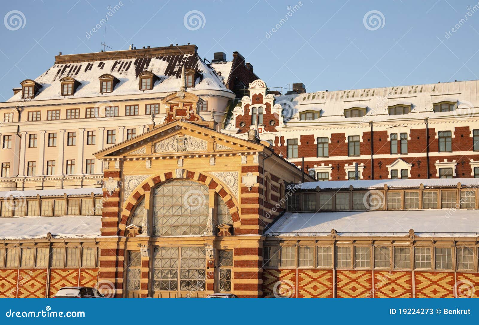 Old Market Building stock image. Image of building, downtown - 19224273