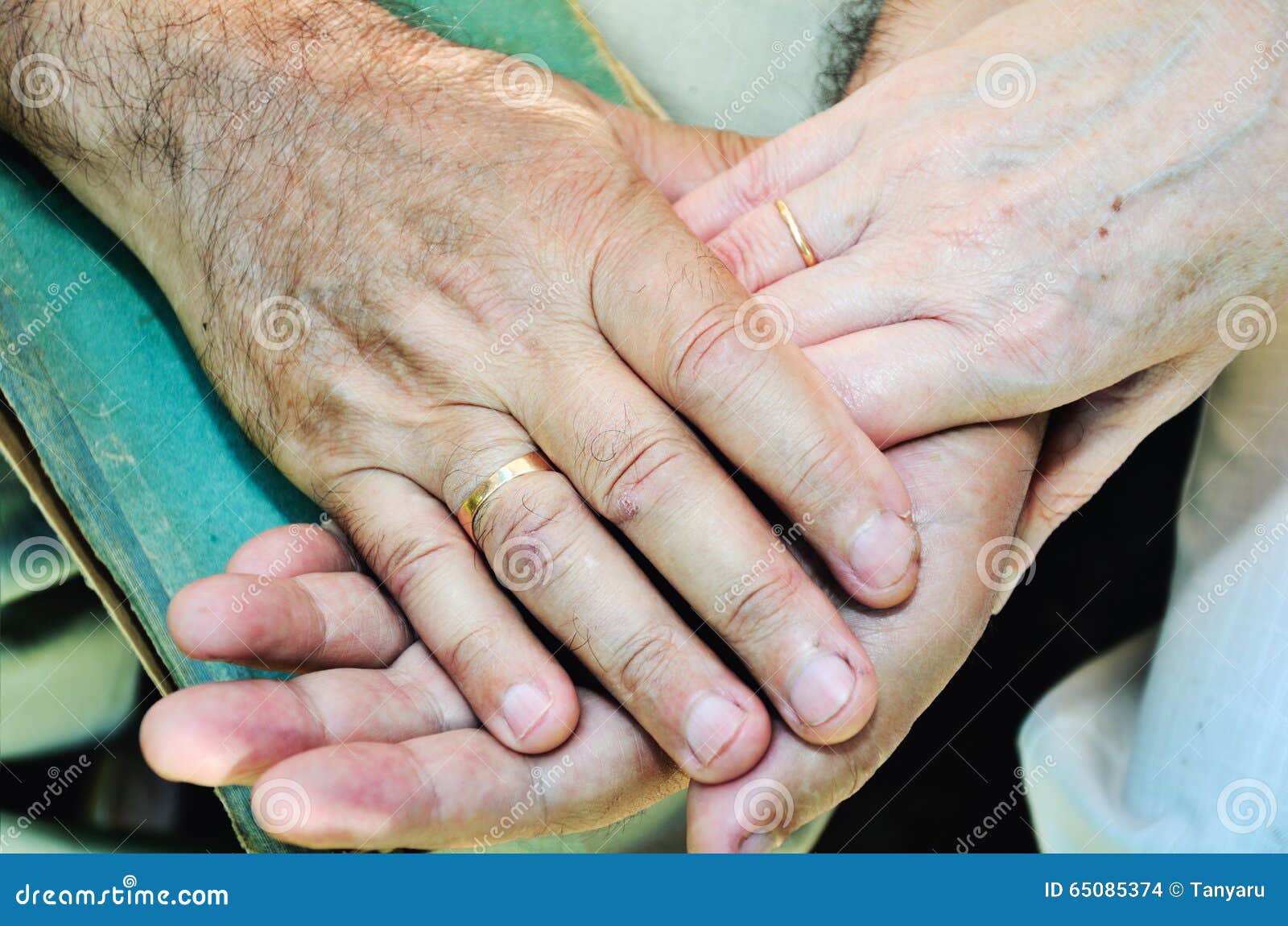 Old Married Couples Hands. Horizontal Stock Photo - Image of contrast ...