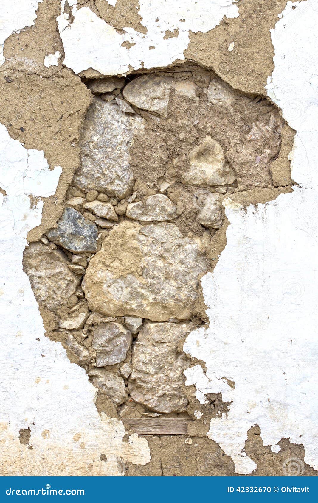 Old Masonry with Clay Plaster Stock Photo - Image of backgrounds ...