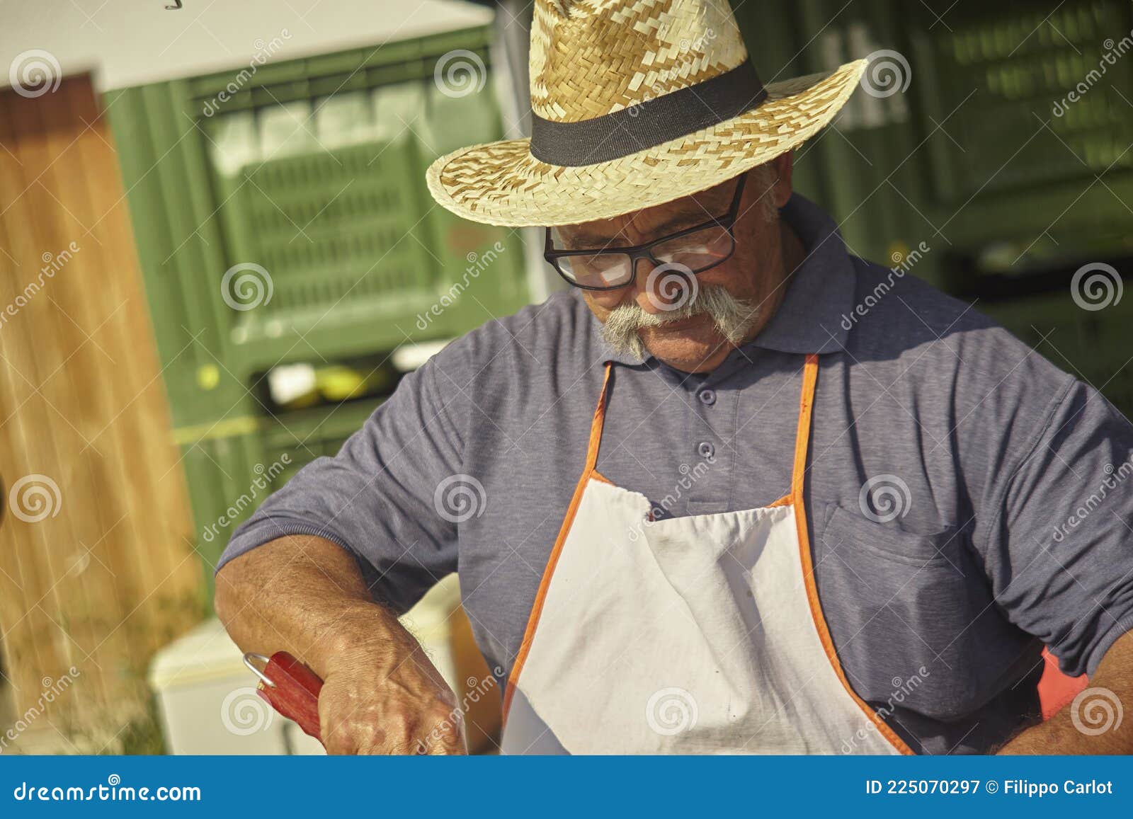 Old master craftsman stock image. Image of brown, craftsman - 225070297