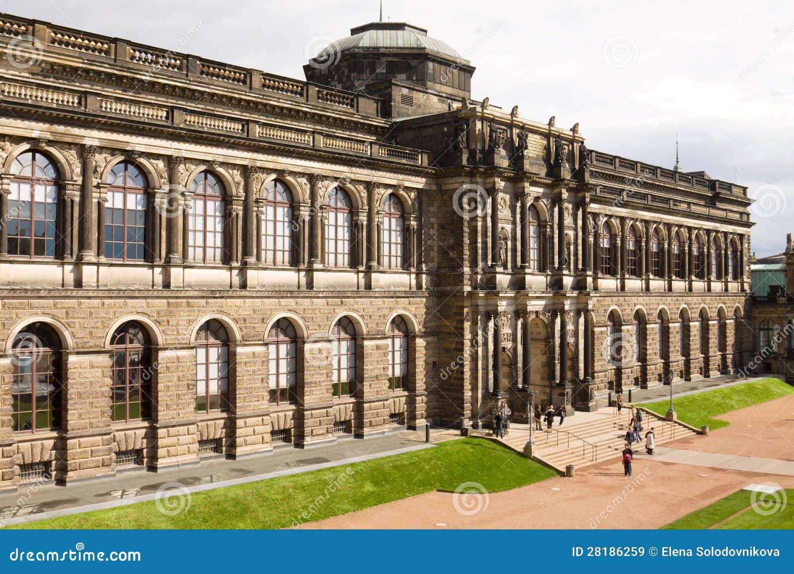 The Old Masters Picture Gallery in Dresden, Germany Stock Image - Image ...