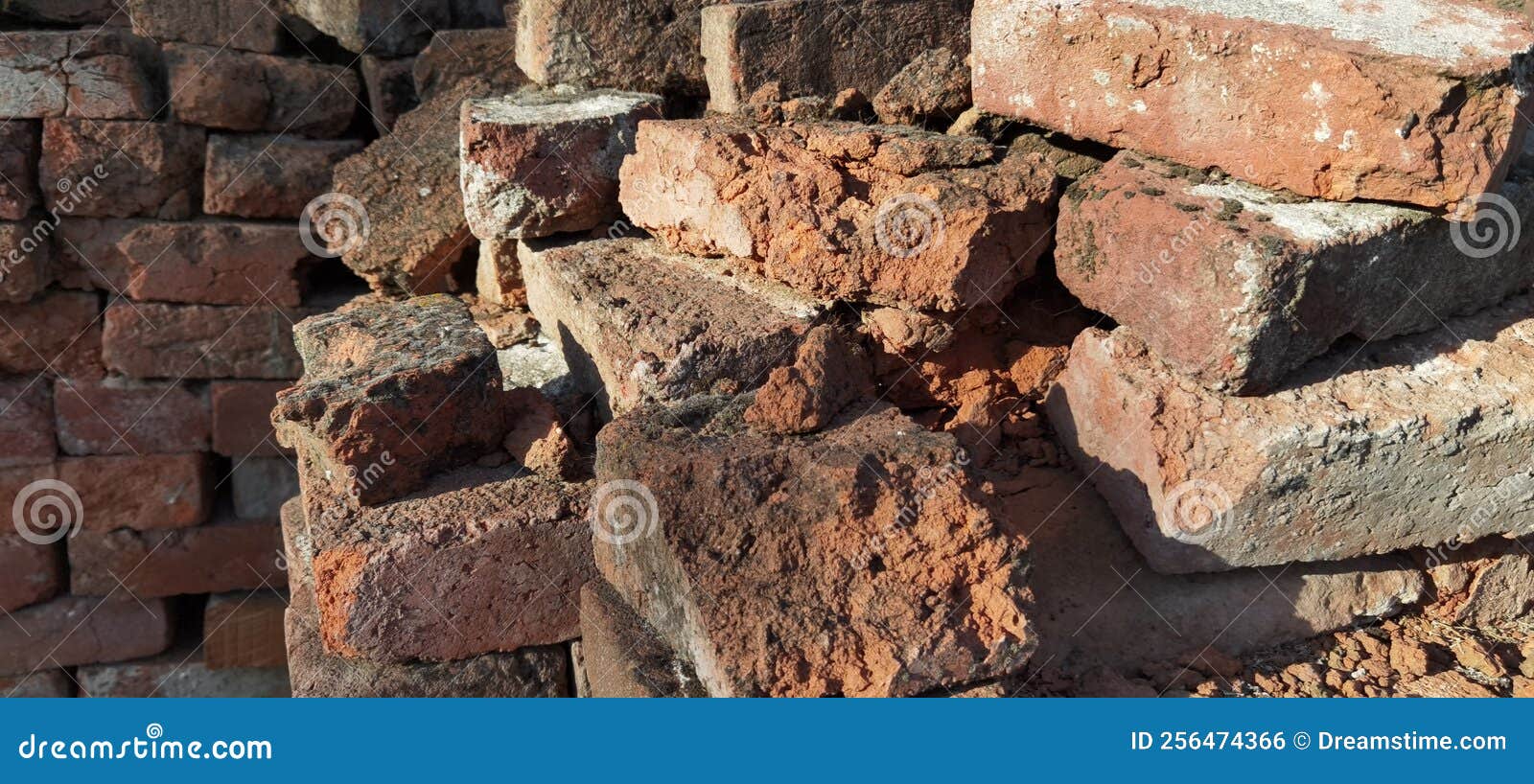 Old Material for Bilding House Stock Photo - Image of soil, house ...