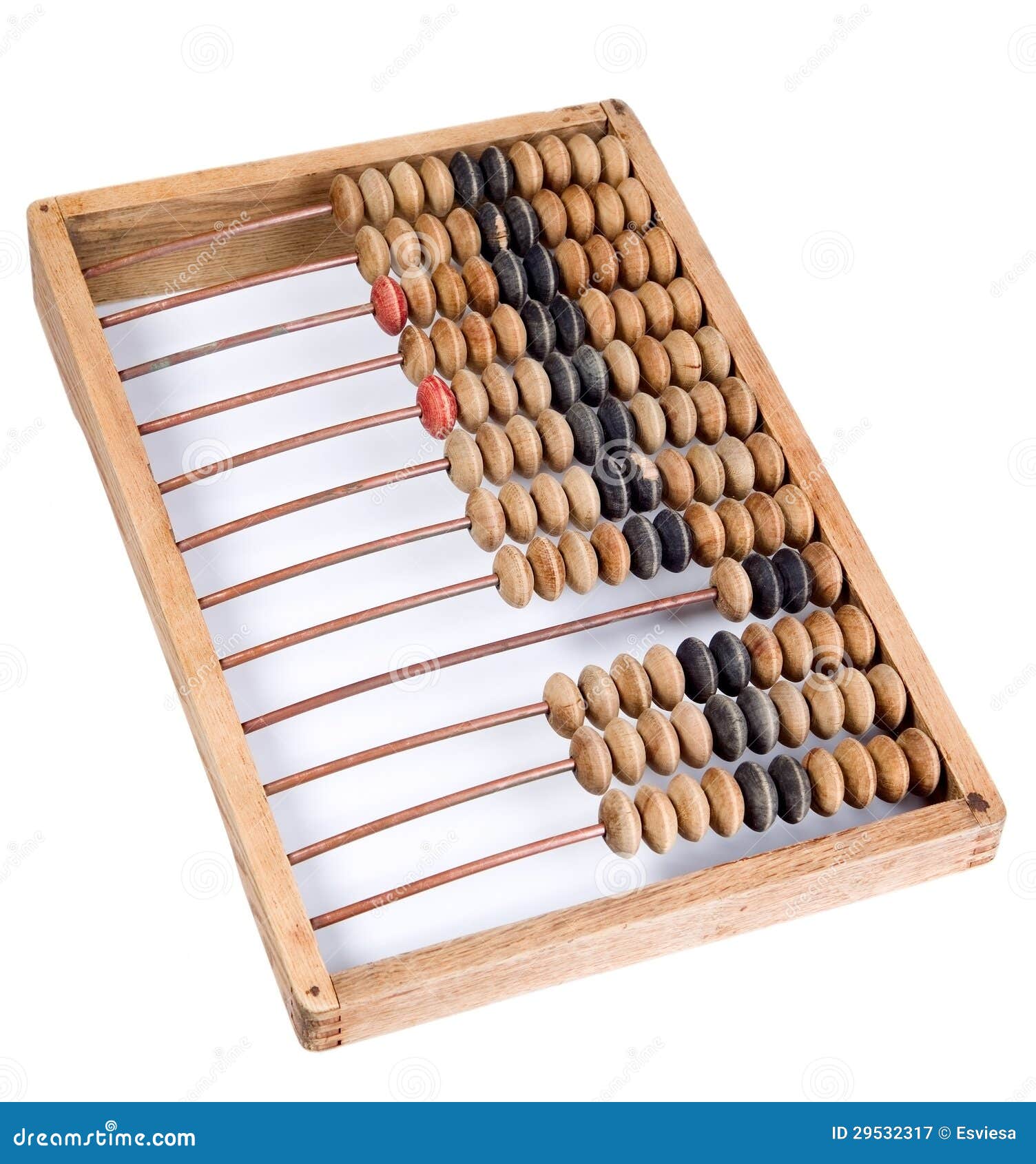 Calculator / Abacus To Calculate That Works All The Time Stock Image ...