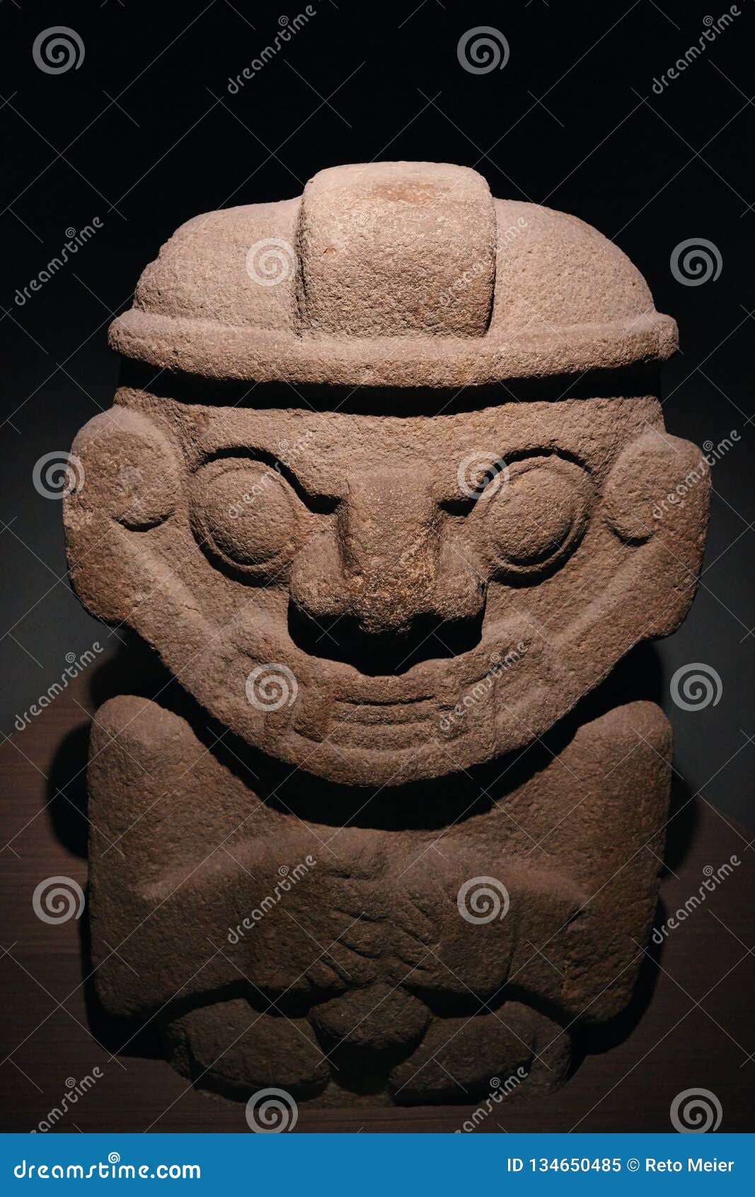 Maya Figure Made Out of Stone Stock Image - Image of maya, ceremonial ...