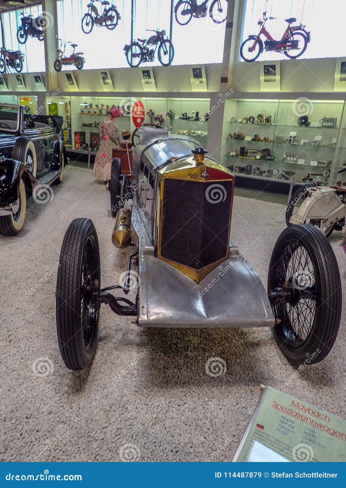 An old maybach at a museum editorial stock image. Image of illustrative ...