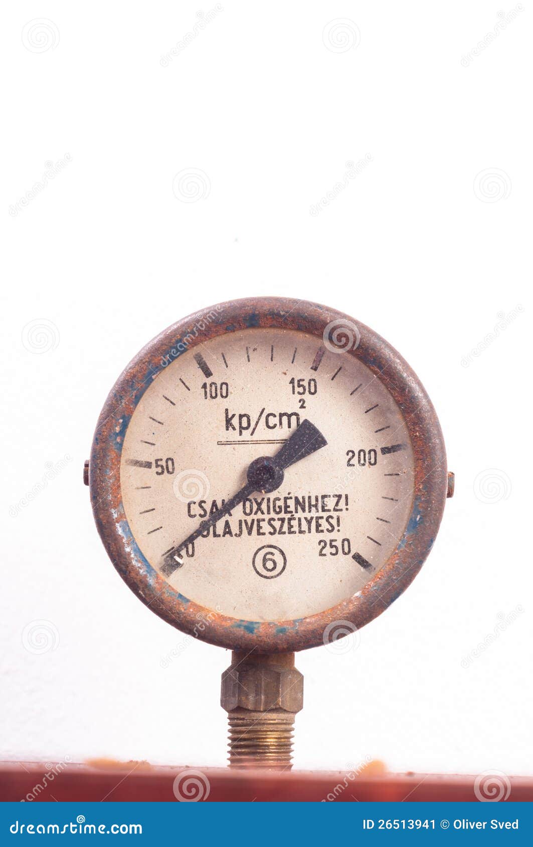An Old Measurement Device Closeup Stock Image - Image of electric ...