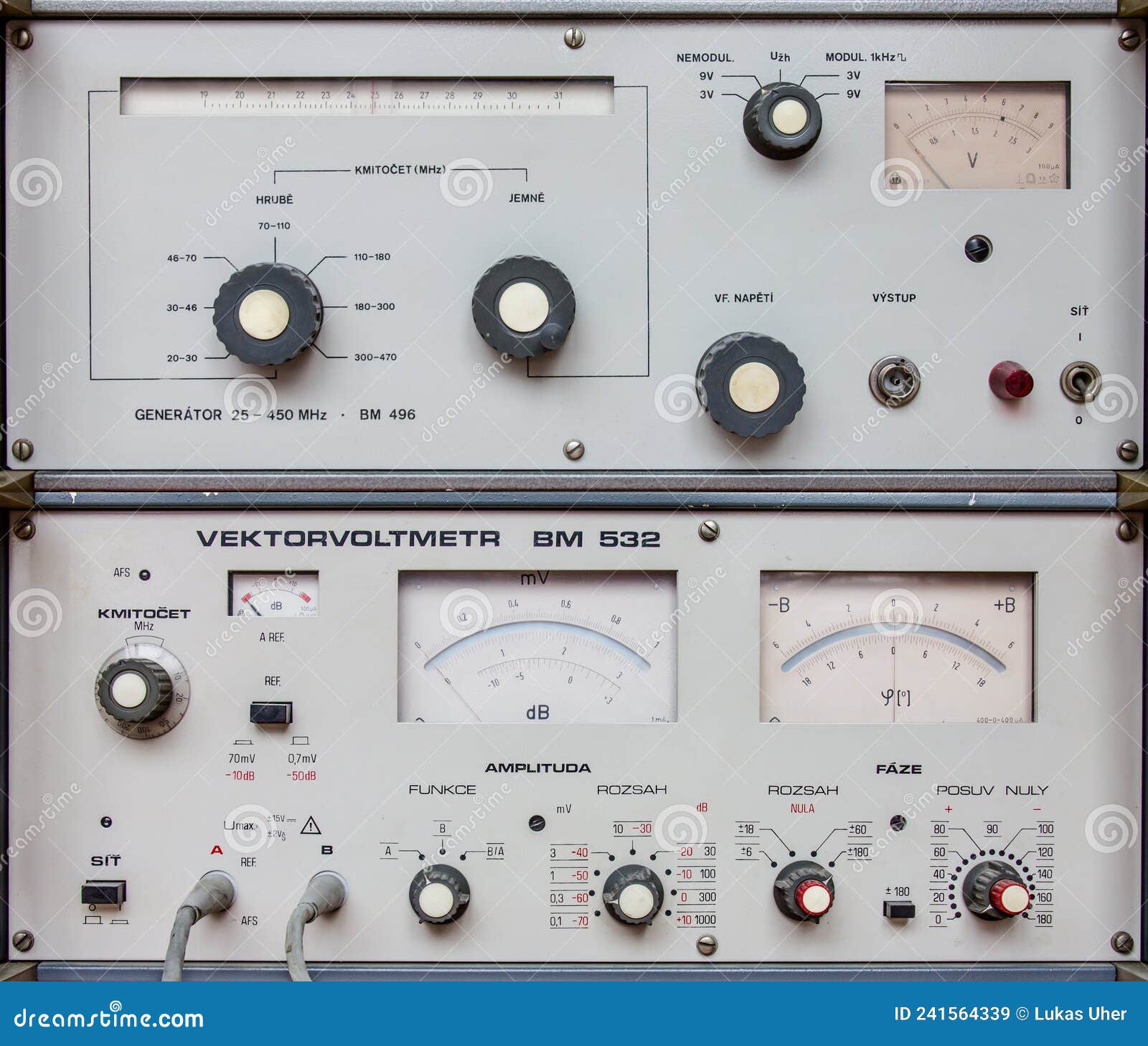 Old Measuring Device with Analog Measuring Indicator Editorial Stock ...