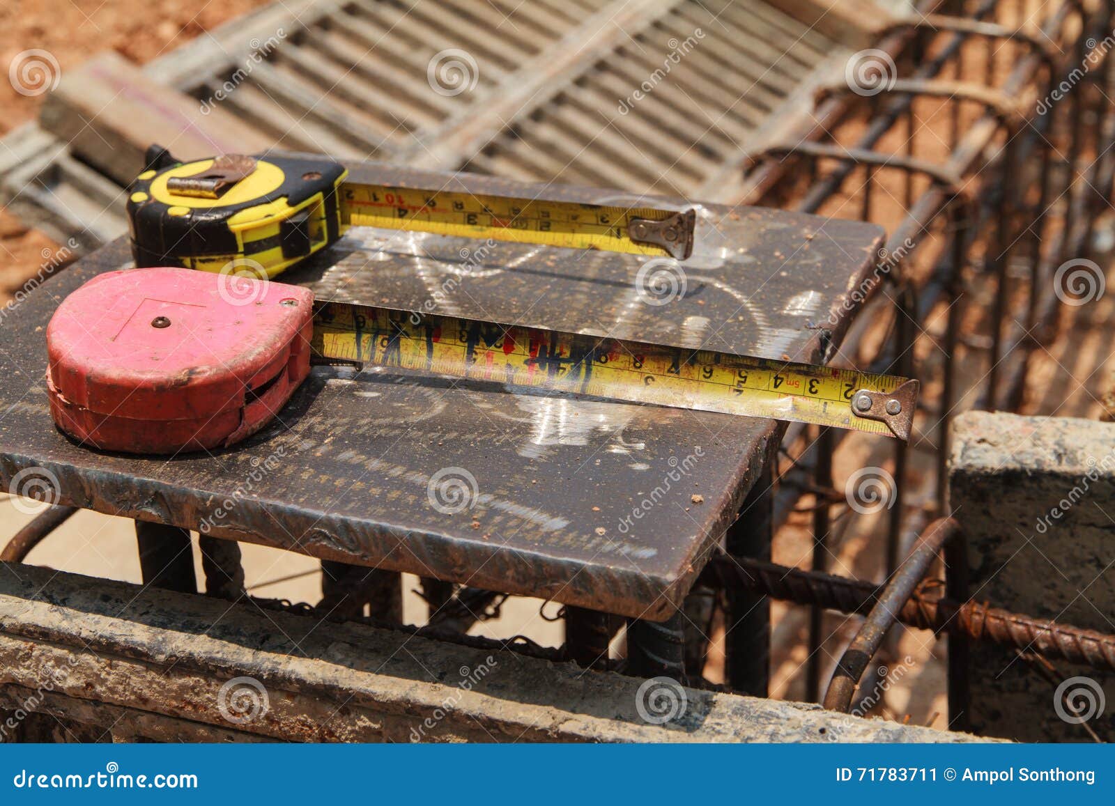 Old measuring tap stock image. Image of centimeter, distance - 71783711