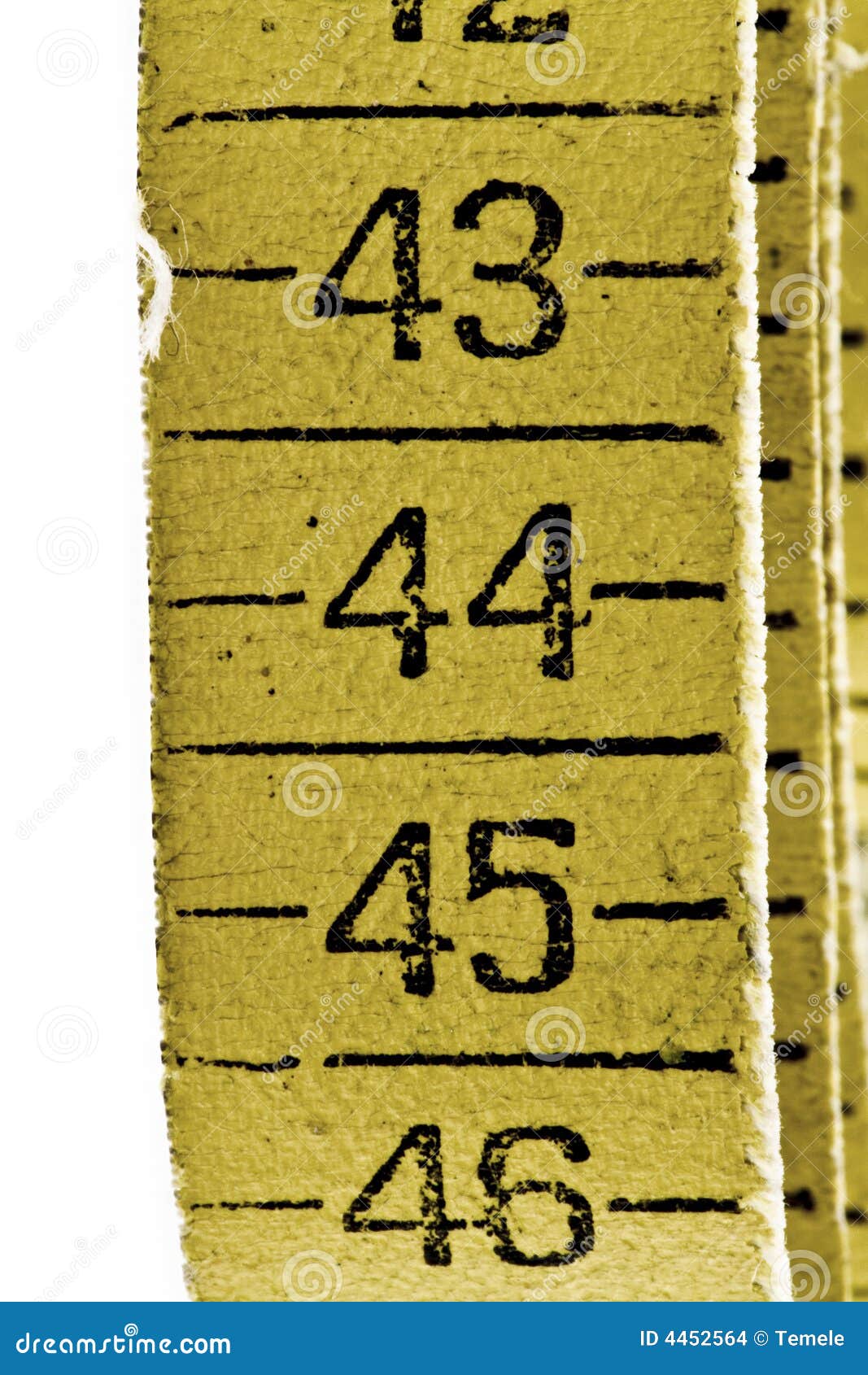 Old measuring tape stock photo. Image of font, tape, yellow - 4452564
