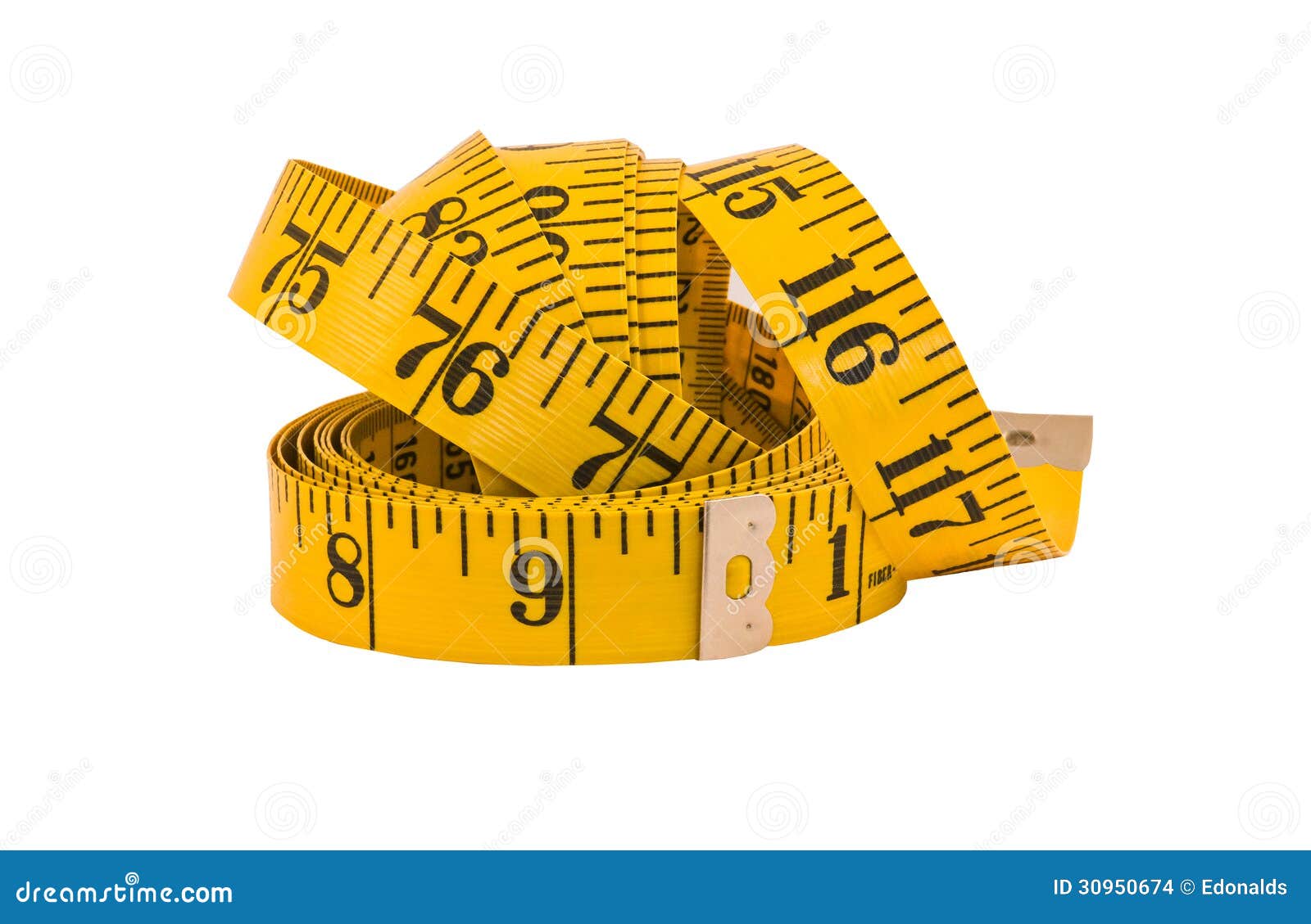 Old Measuring Tape stock photo. Image of measure, isolated - 30950674