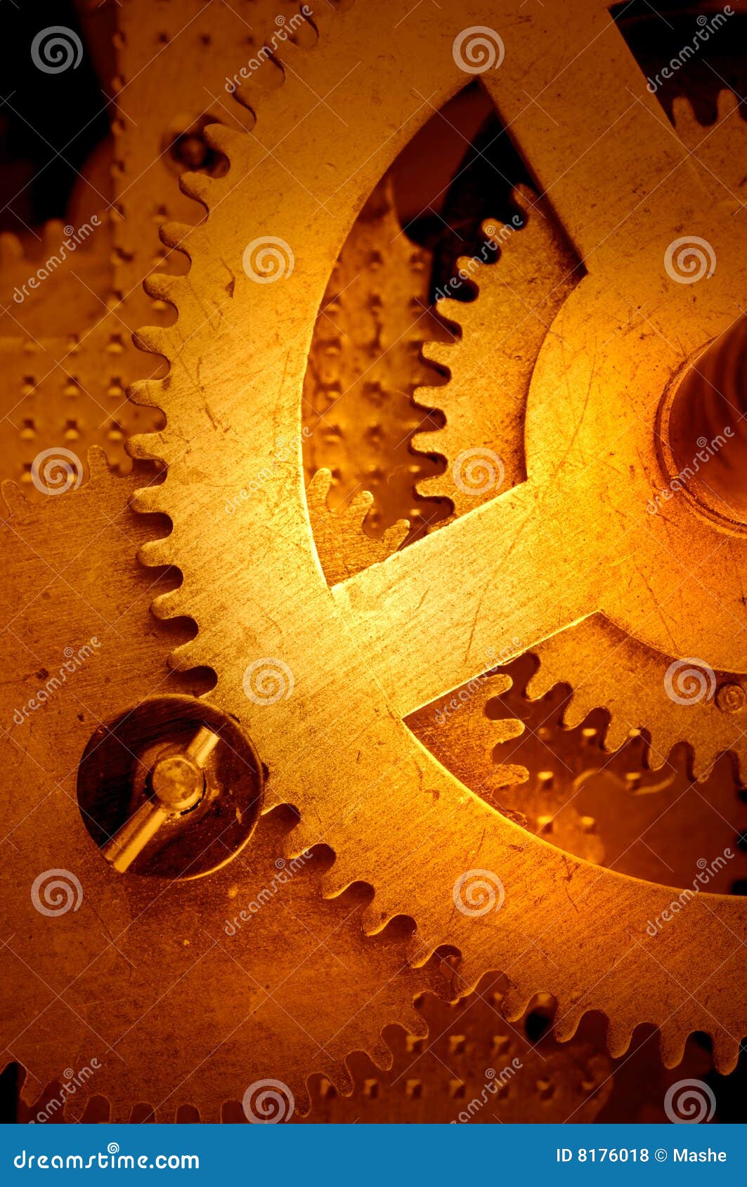 Old mechanism stock photo. Image of retro, round, machinery - 8176018