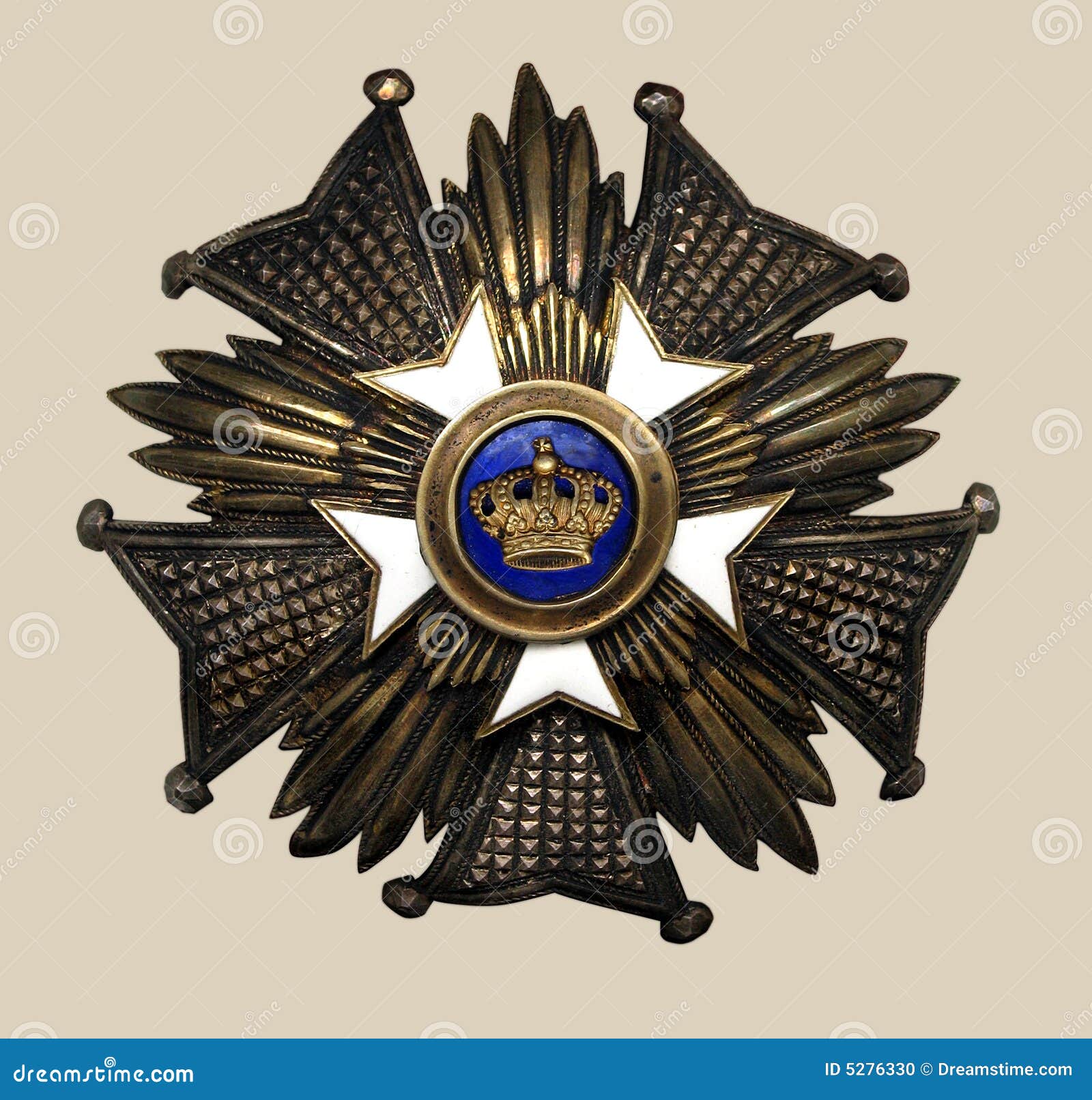 Old Medal stock photo. Image of memorial, courage, insignia - 5276330