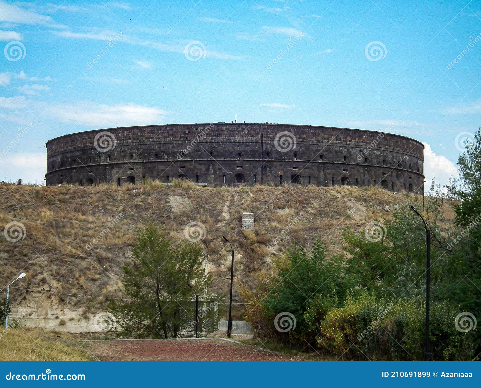 Old Medieval Armenian Castle Stock Image - Image of tourism, medieval ...