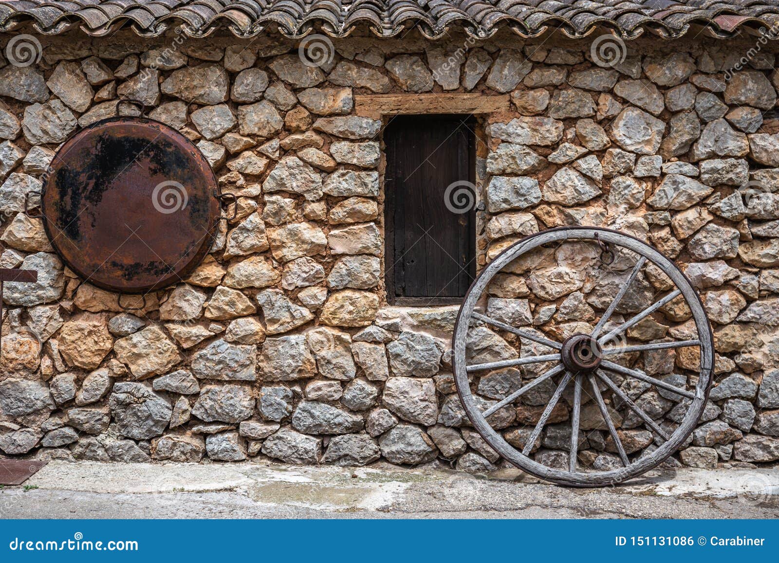 Old medieval barn stock photo. Image of country, building - 151131086