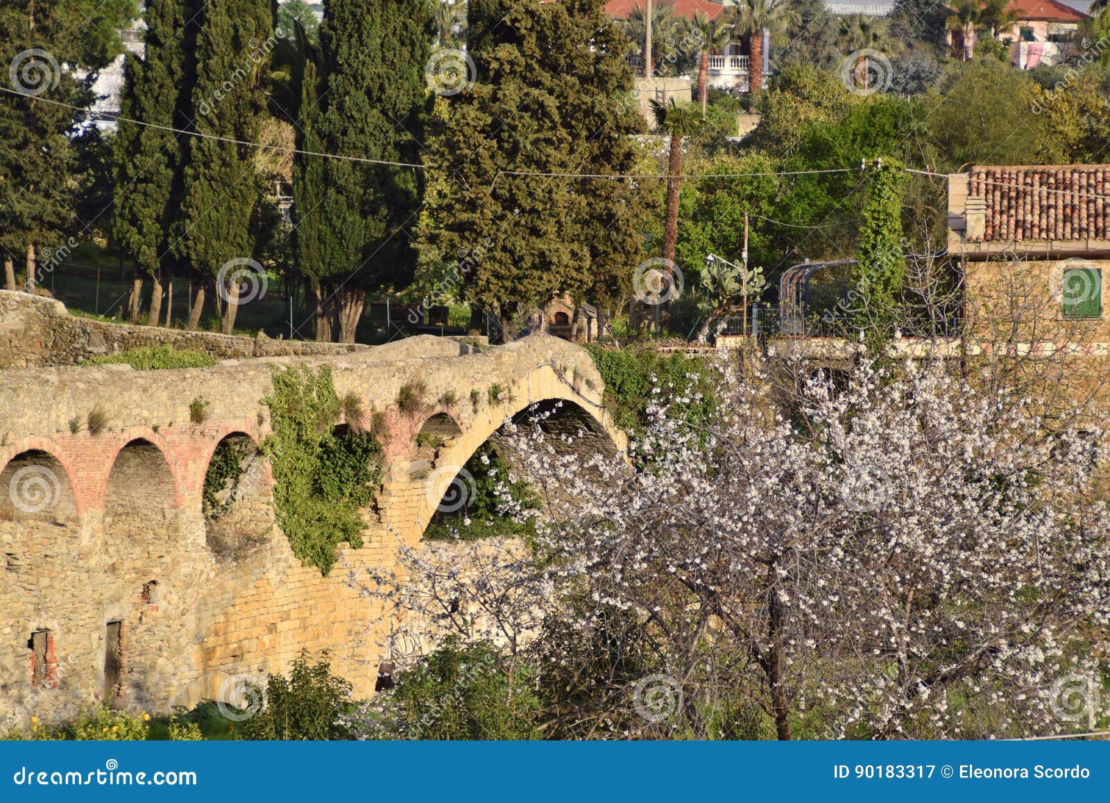 Old medieval bridge stock image. Image of arts, historic - 90183317