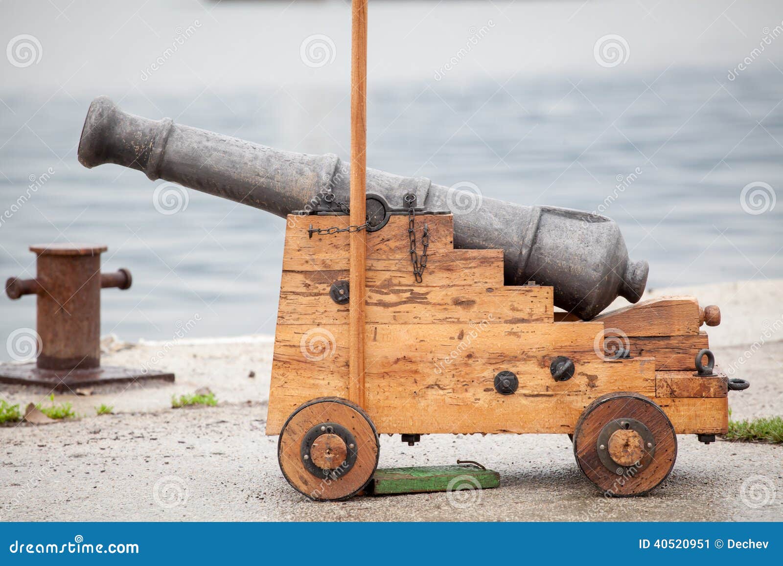 Medieval Cannon Gun Royalty-Free Stock Image | CartoonDealer.com #56602306
