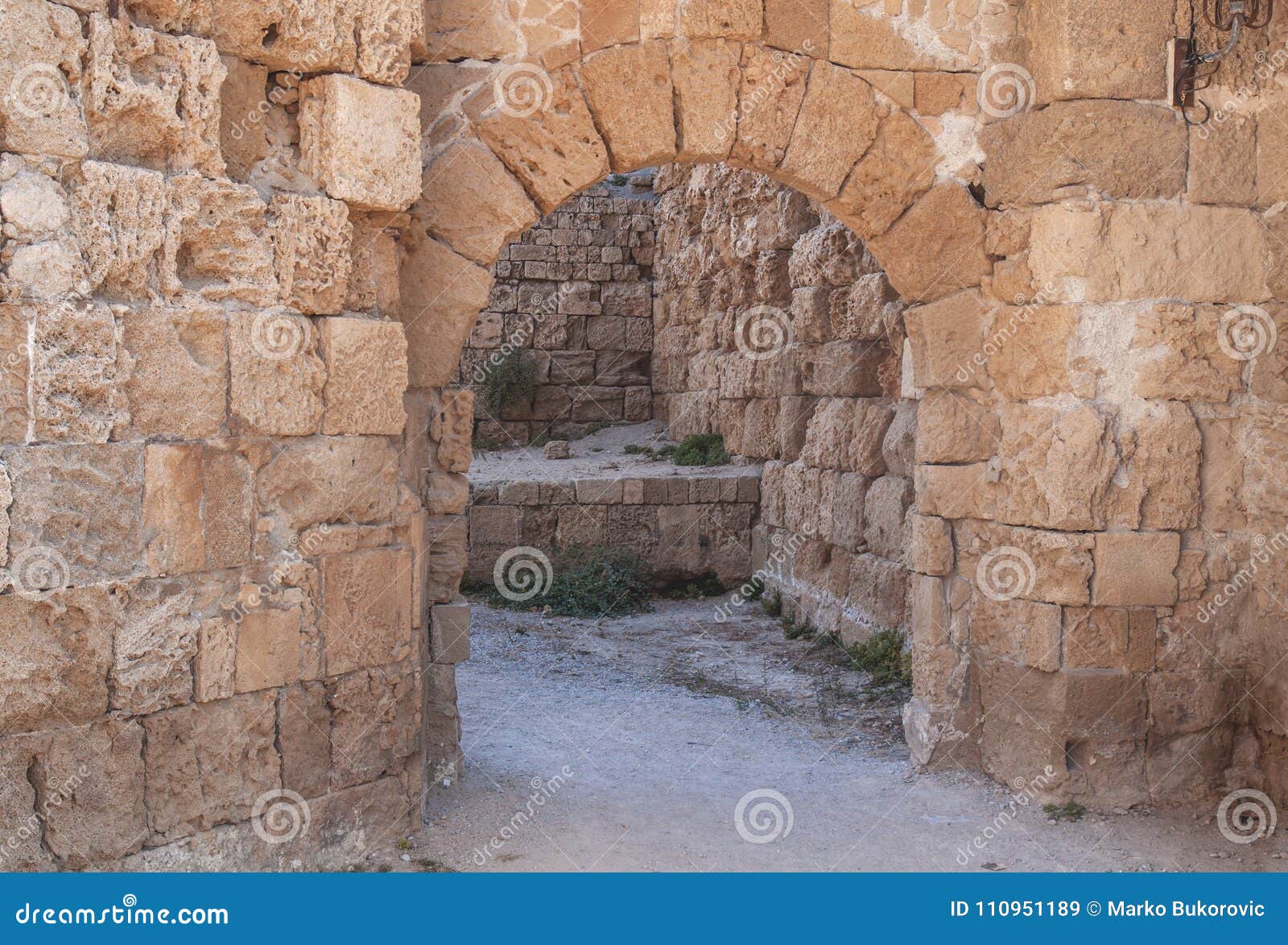 Old Medieval Castle Passage Like Tower Entrance or Exit Stock Image ...