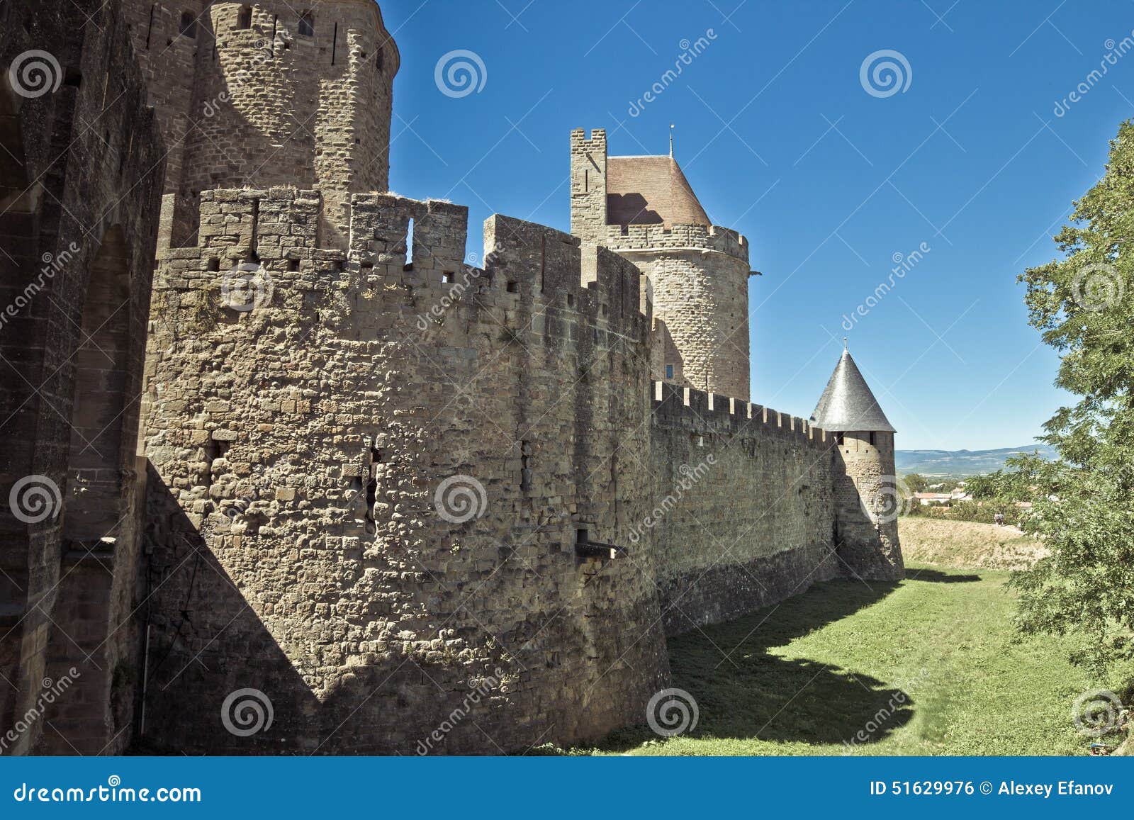 Old medieval castle stock photo. Image of fortification - 51629976