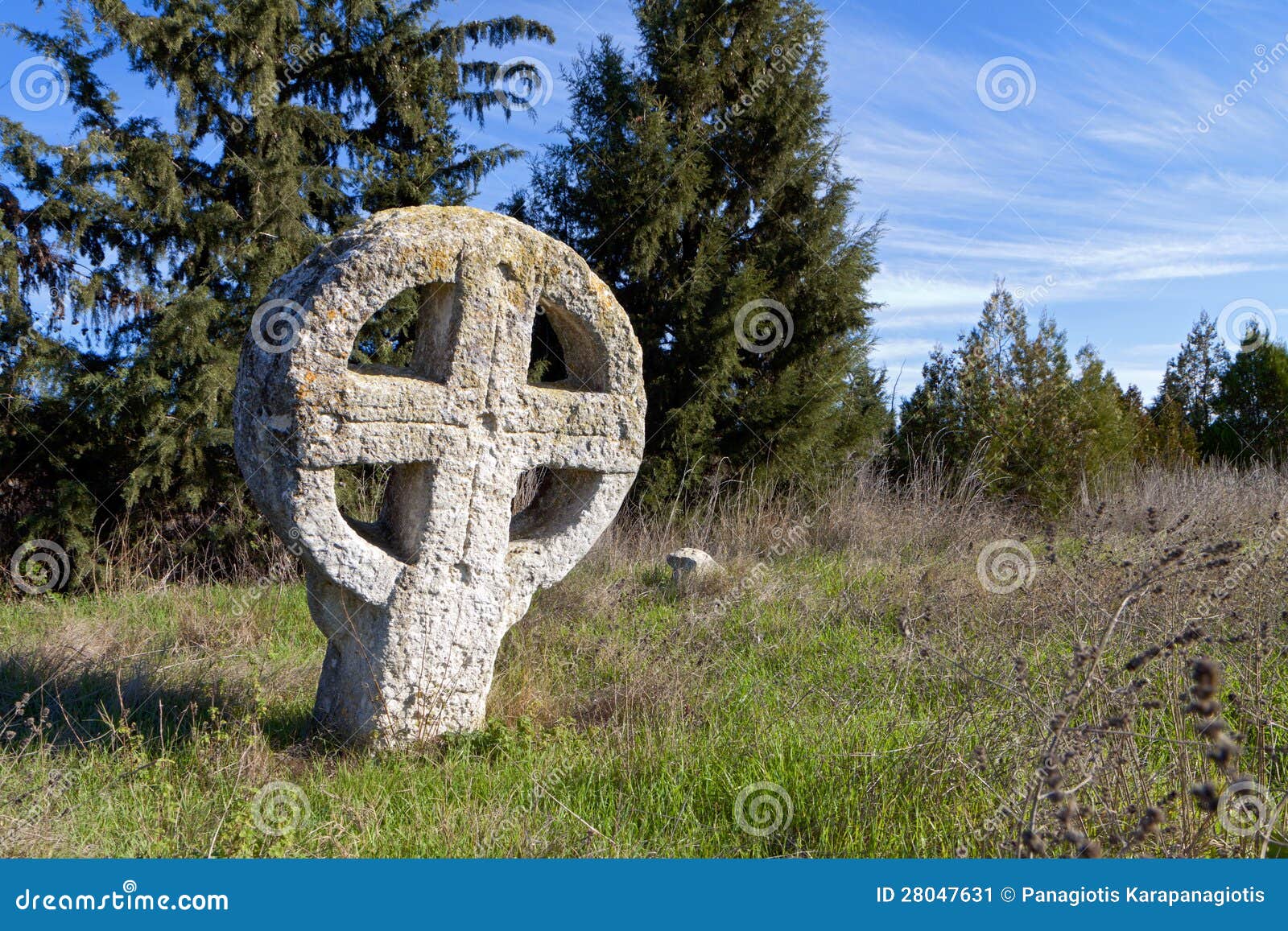 Old Medieval Cemetery in Europe Stock Image - Image of irish, cemetery ...