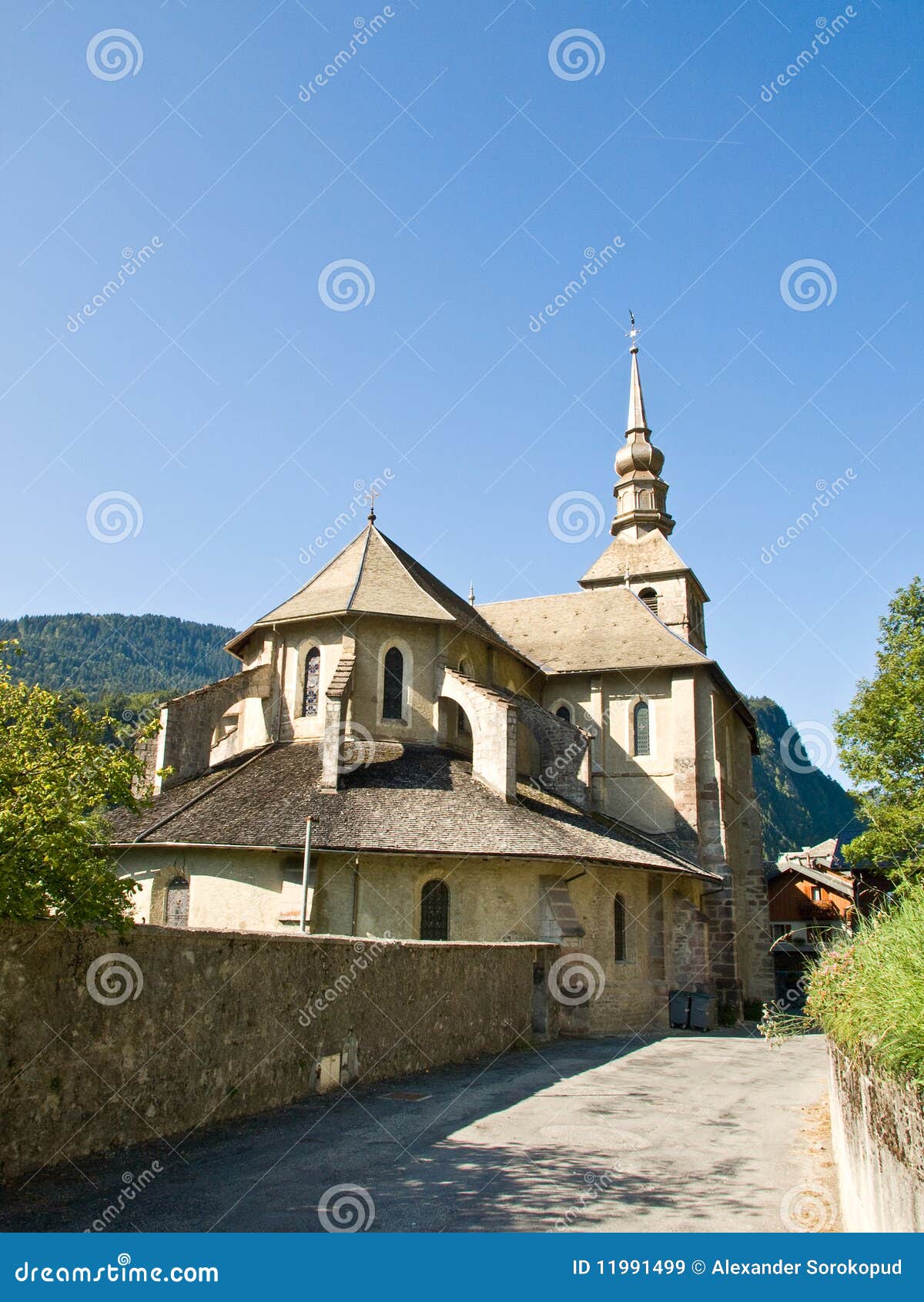 Old medieval church stock image. Image of country, historical - 11991499