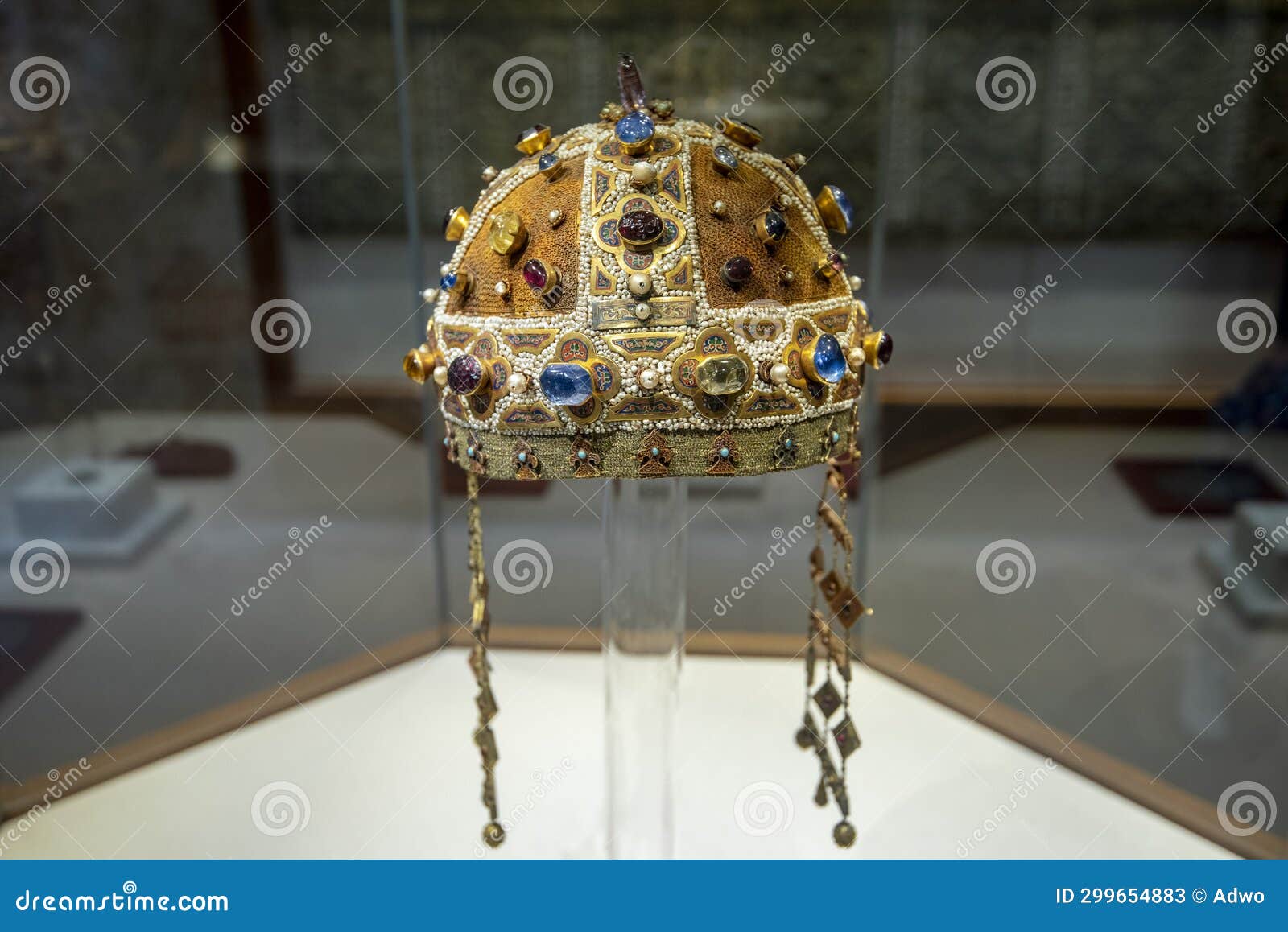 Old Medieval Crown editorial stock photo. Image of jewelry - 299654883