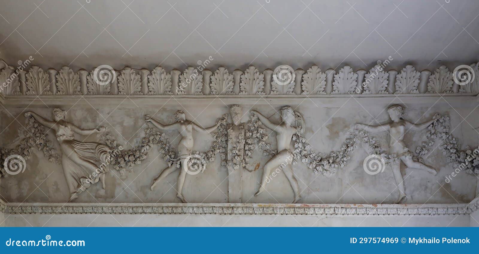 Old Medieval Elements of Architectural Decorations of Buildings ...