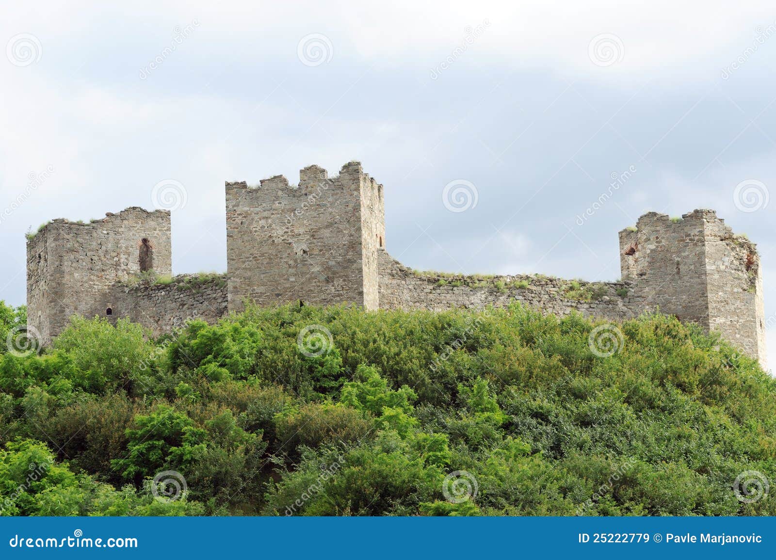 Old medieval fortress Ram stock image. Image of fortress - 25222779