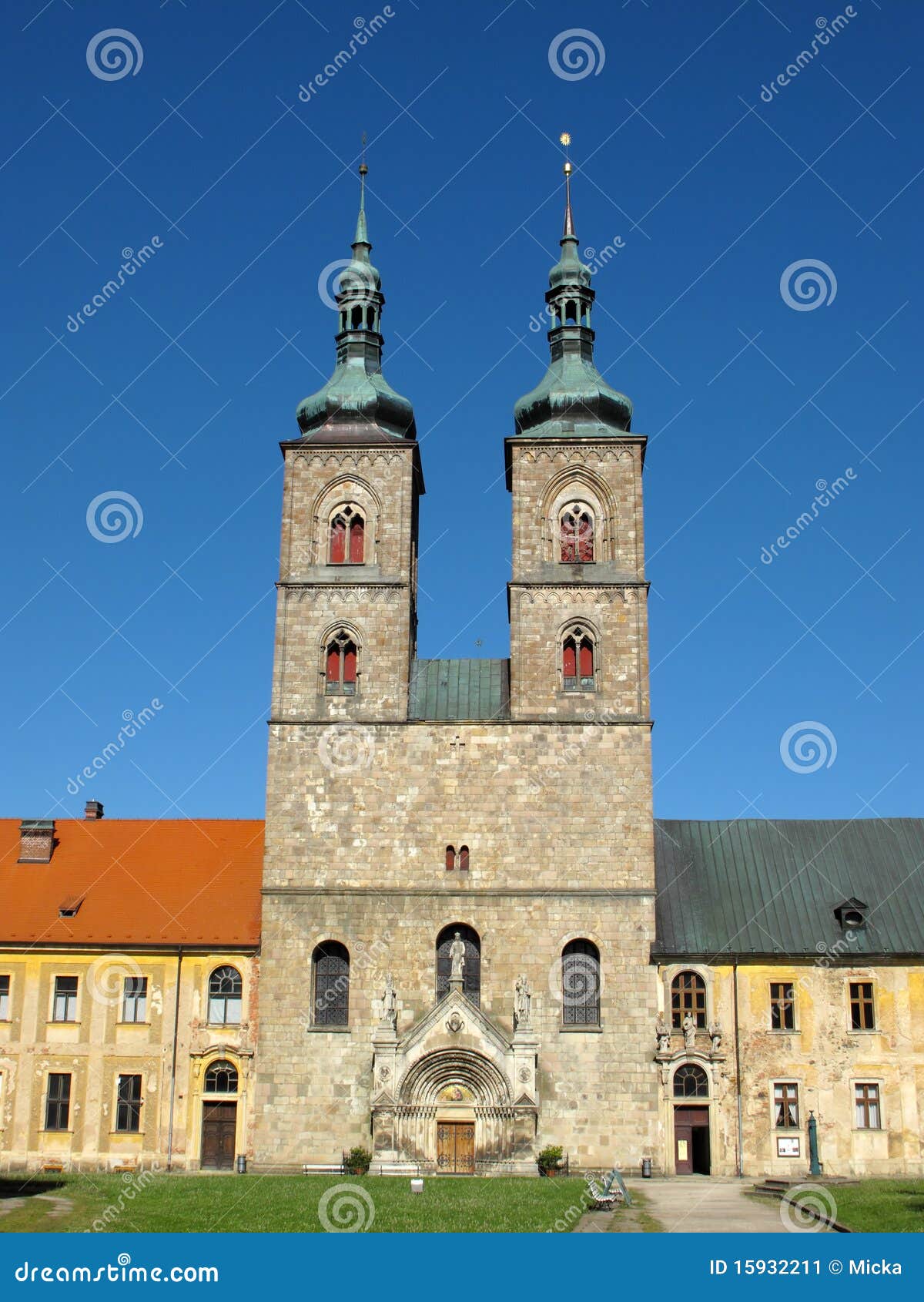 Old medieval monastery stock image. Image of monastery - 15932211