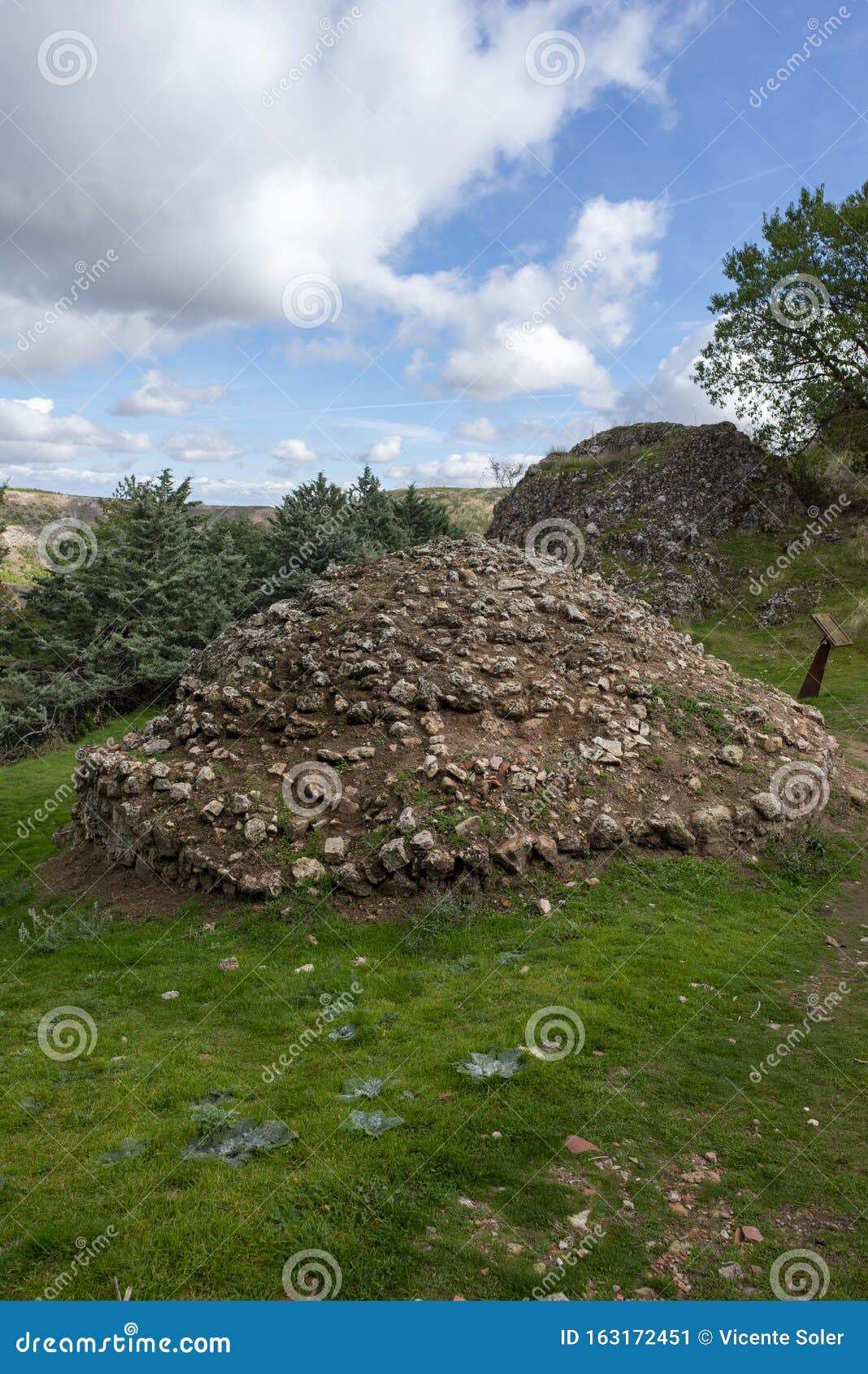 Old Medieval Refrigerator of Araba Origin in Medinaceli Stock Image ...