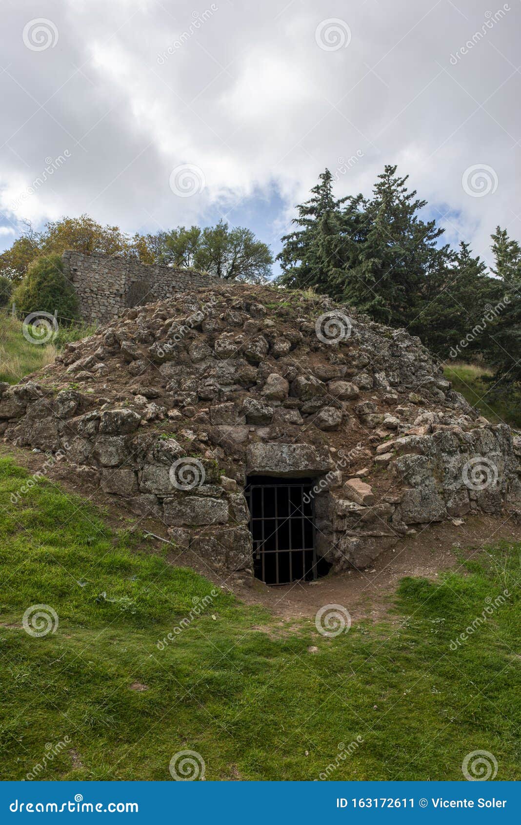 Old Medieval Refrigerator of Araba Origin in Medinaceli Stock Image ...