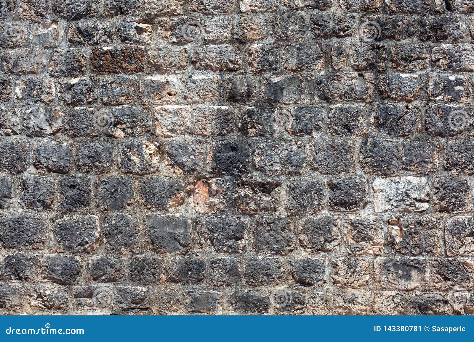 Old Medieval Stone Wall Texture Stock Image - Image of site ...
