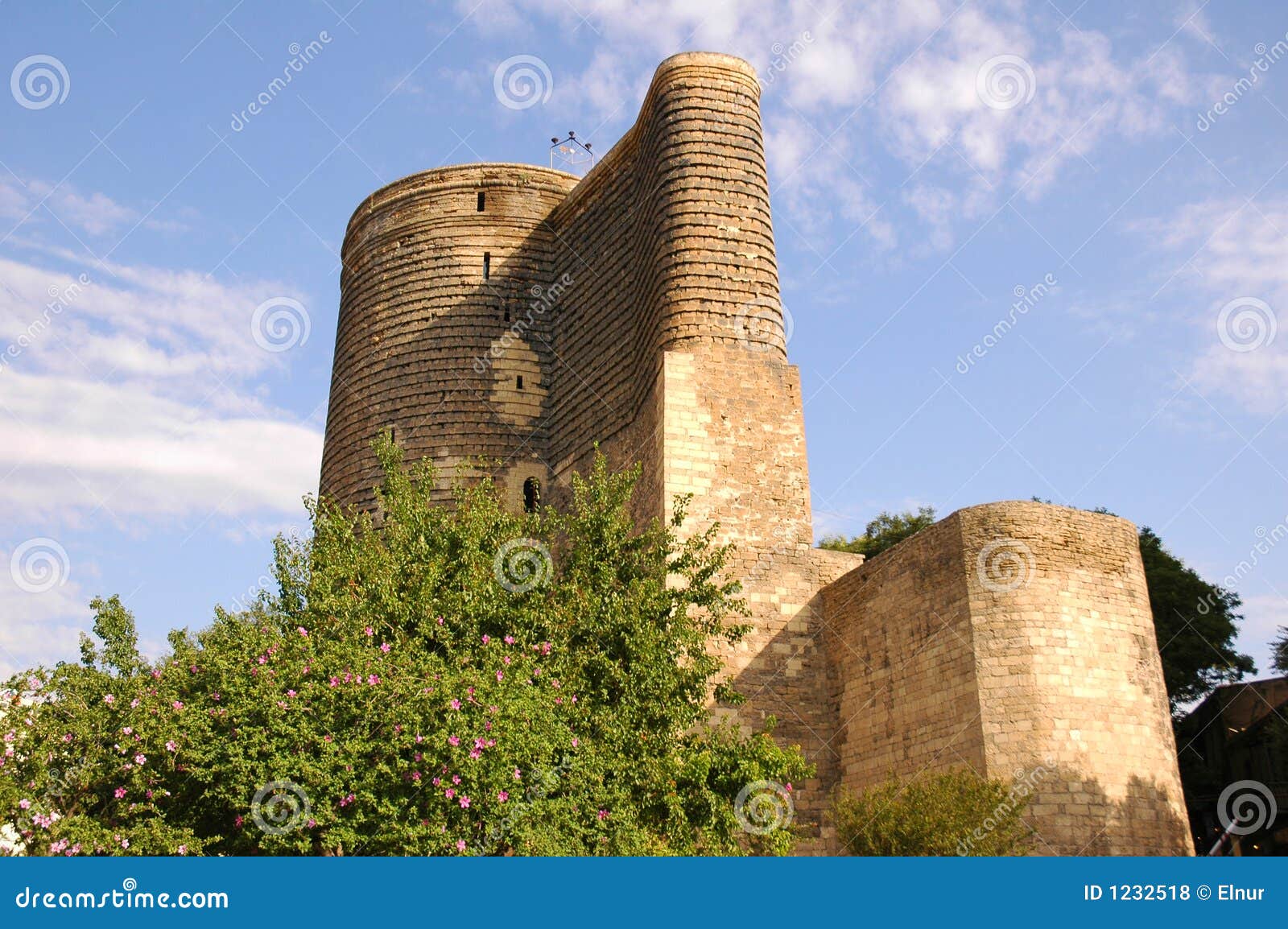 Old medieval tower stock photo. Image of europe, defense - 1232518