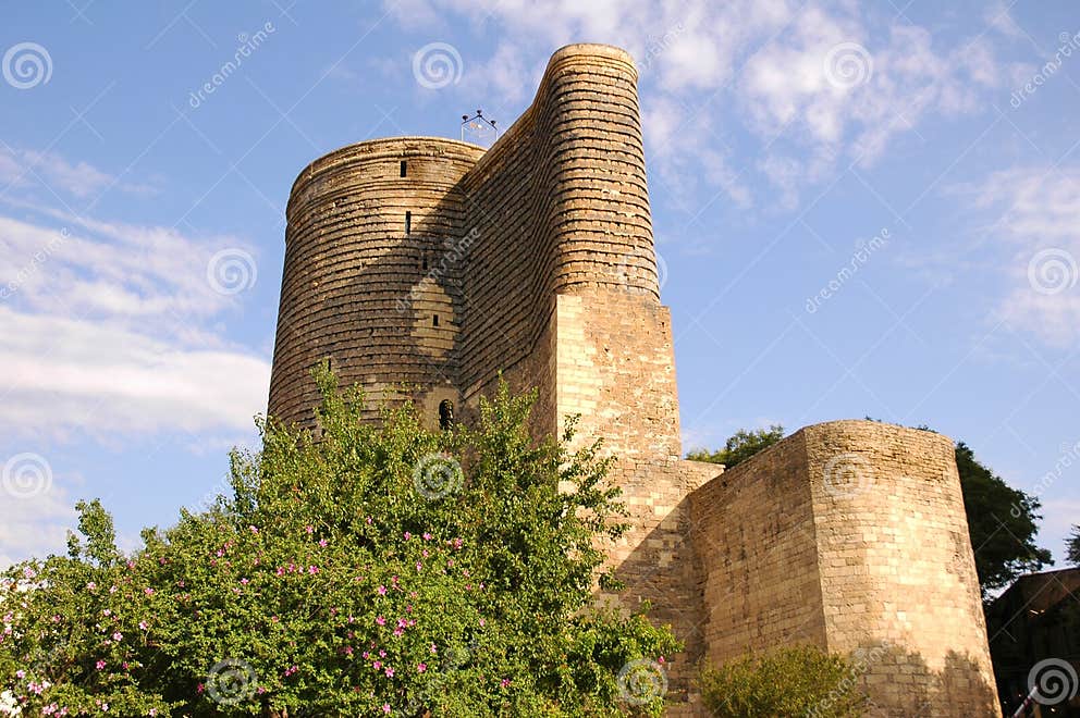 Old medieval tower stock photo. Image of europe, defense - 1232518
