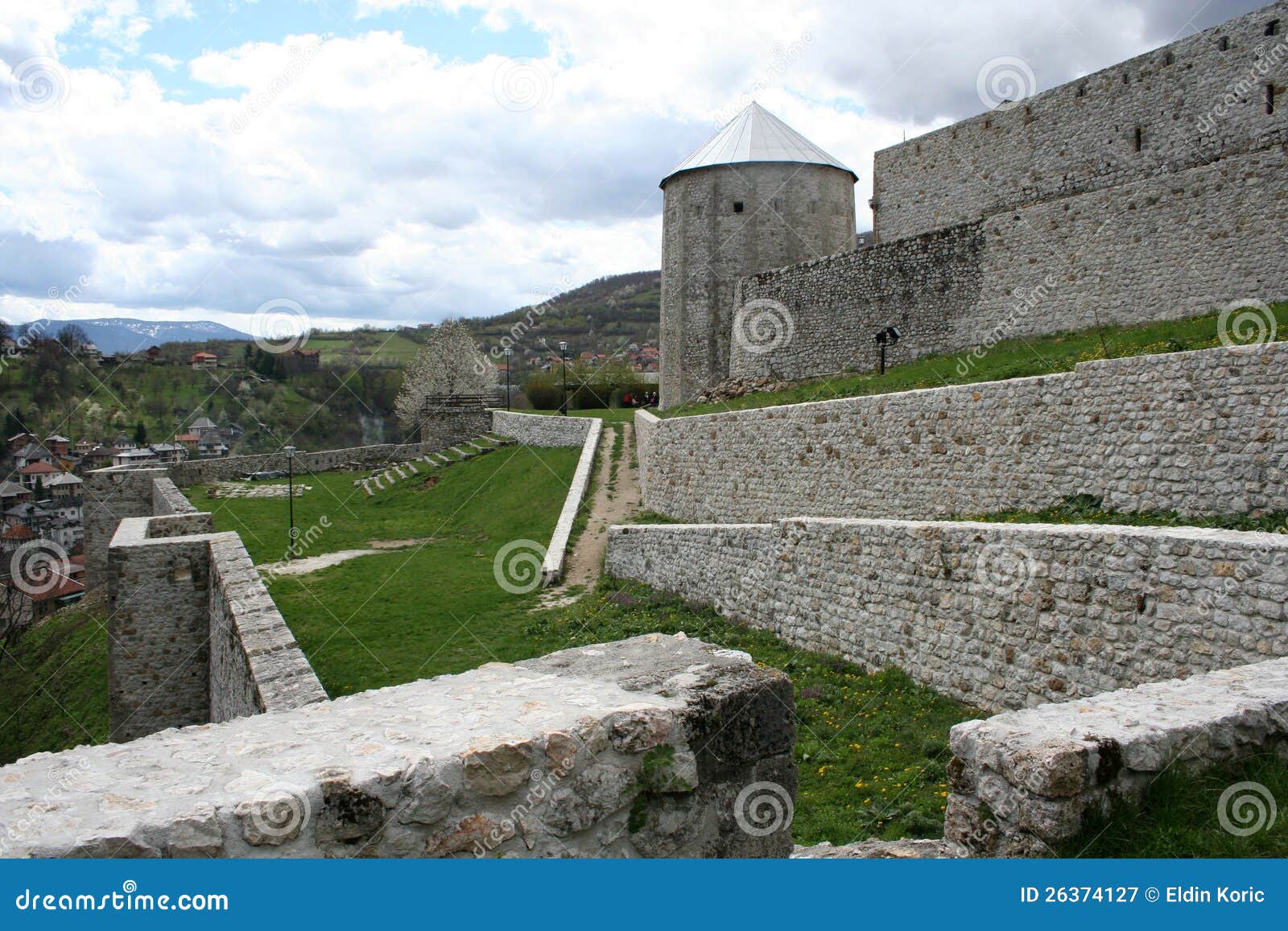 Town Of Travnik Stock Image | CartoonDealer.com #66471109