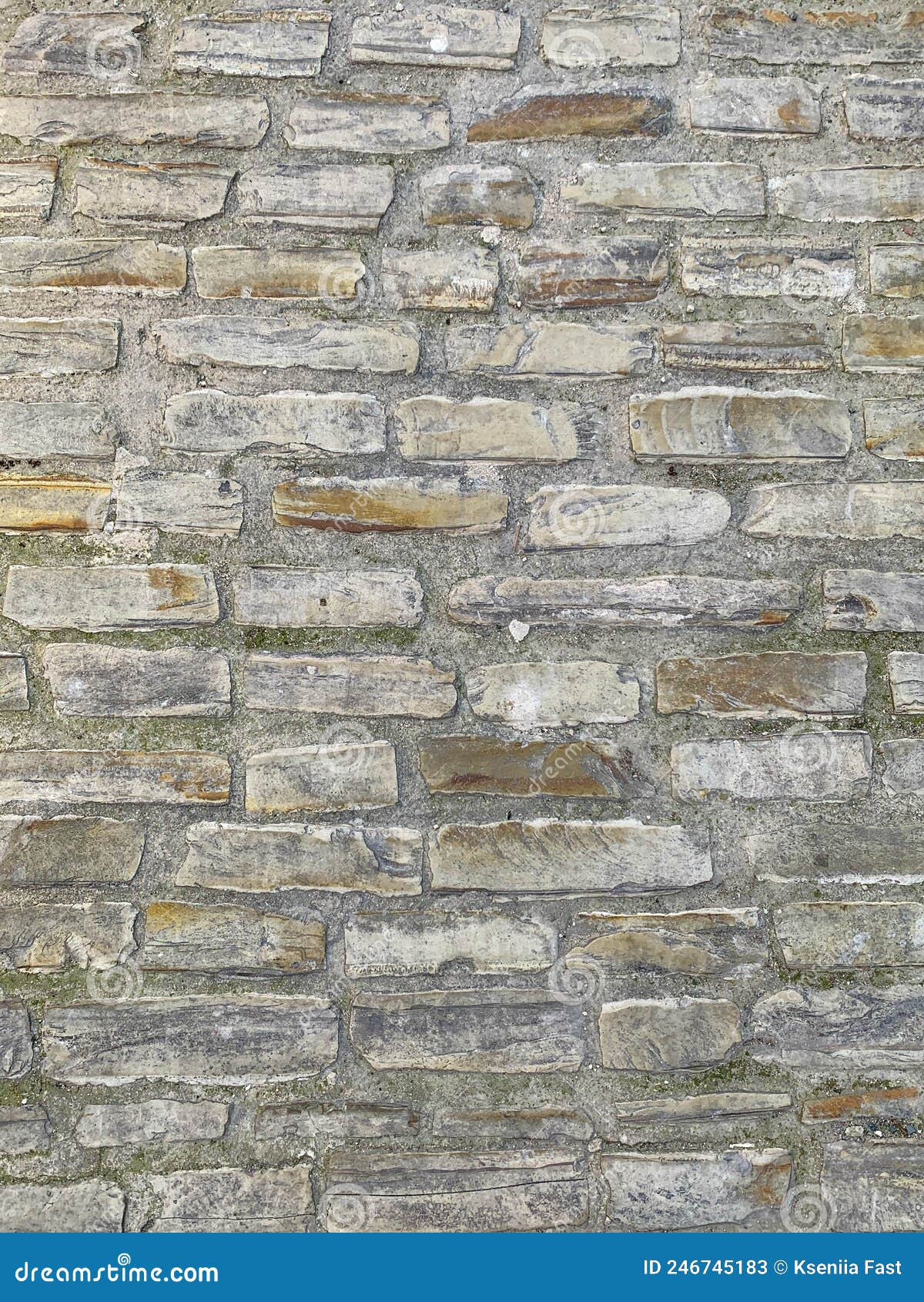 Texture. Old Medieval Wall Made from Stone. Stock Image - Image of ...