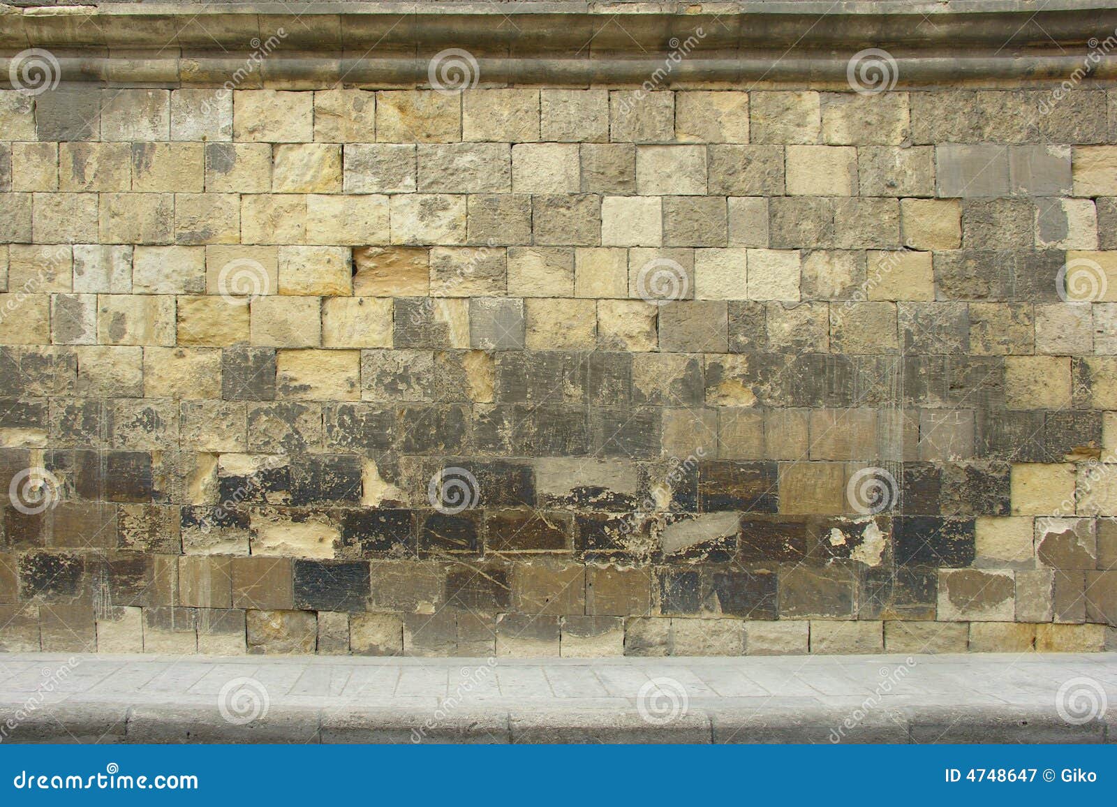 Old Medieval Wall Texture Stock Image | CartoonDealer.com #4748647
