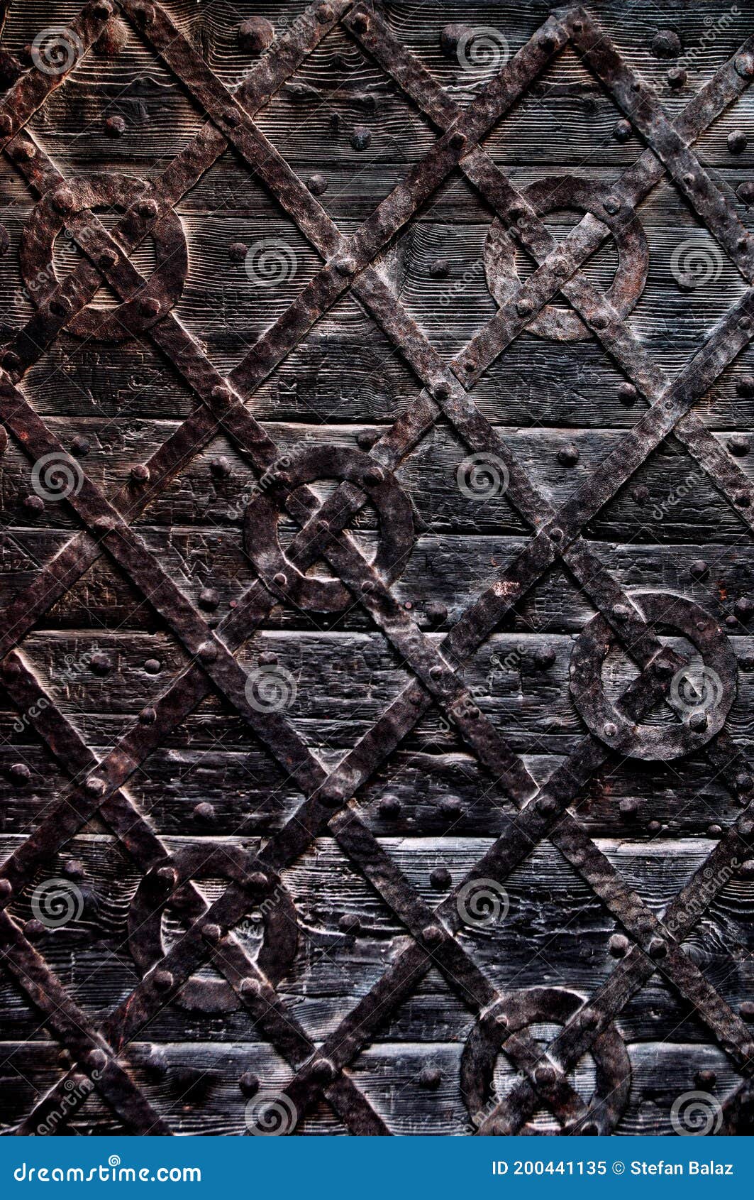 Old Medieval Wood Background Texture. Ancient and Worn Surface of Wood ...
