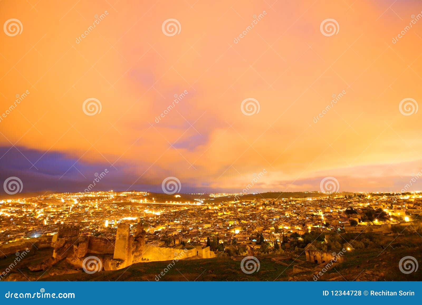 Old Medina of Fes El Bali stock photo. Image of africa - 12344728