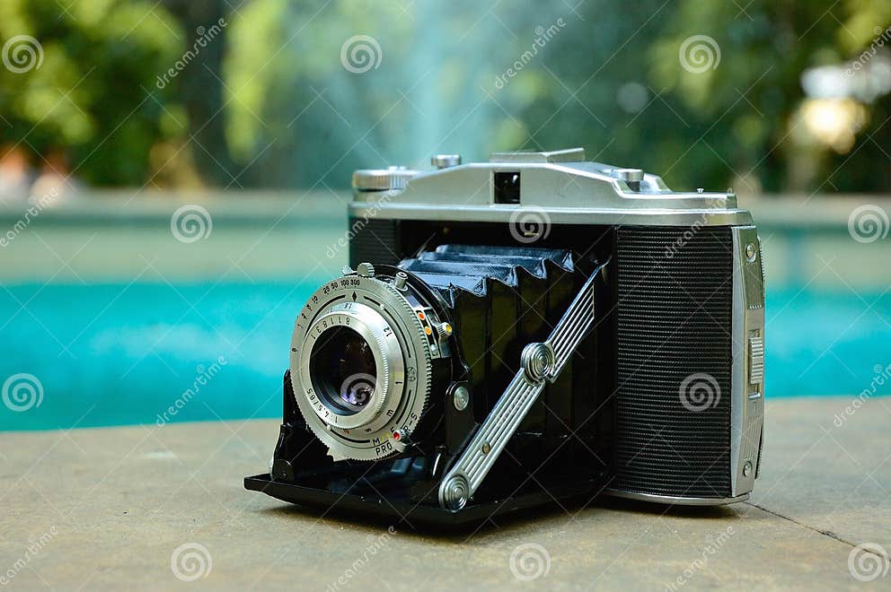 Old medium format camera stock image. Image of europe - 39769191