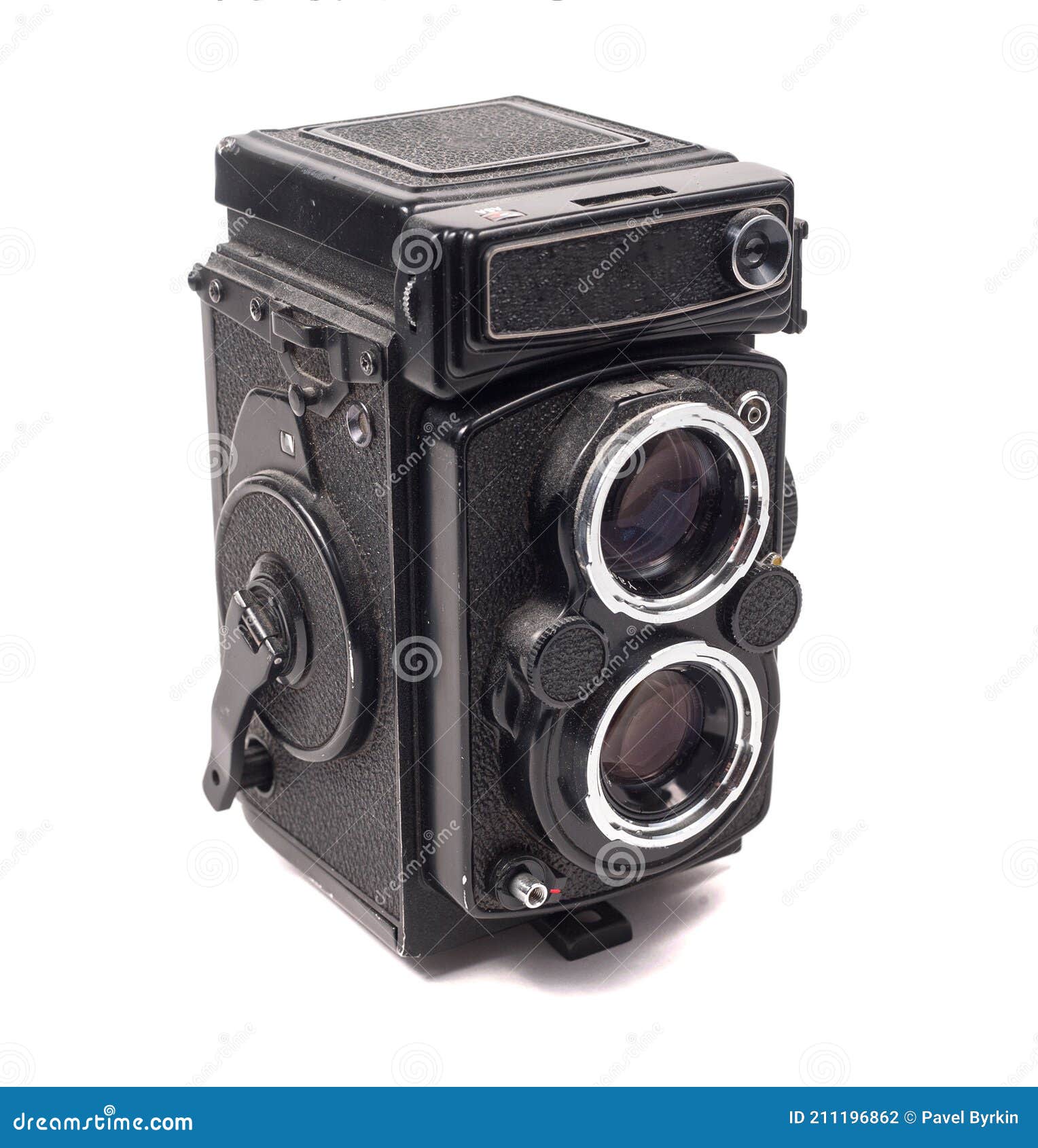 Old film camera stock photo. Image of space, matg, obsolete - 211196862